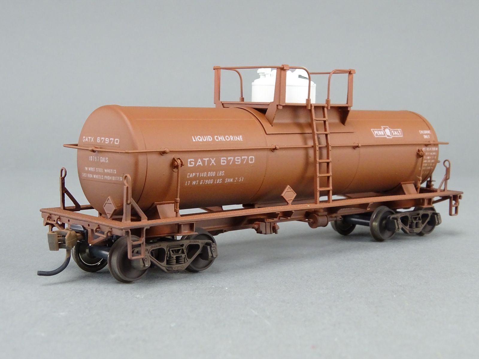HO Brass Model - Lambert 7560 ICC 10000 Gallon Tank Car 103-W - Custom ...