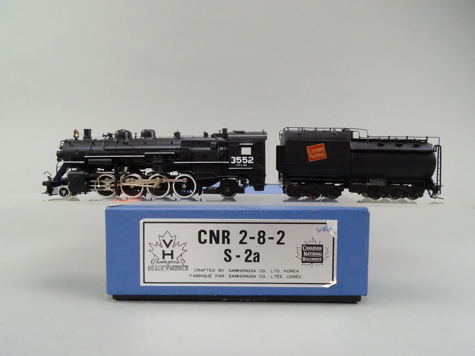 HO Brass Model - VH Van Hobbies CNR CN Canadian National 2-8-2 S-2 / S ...