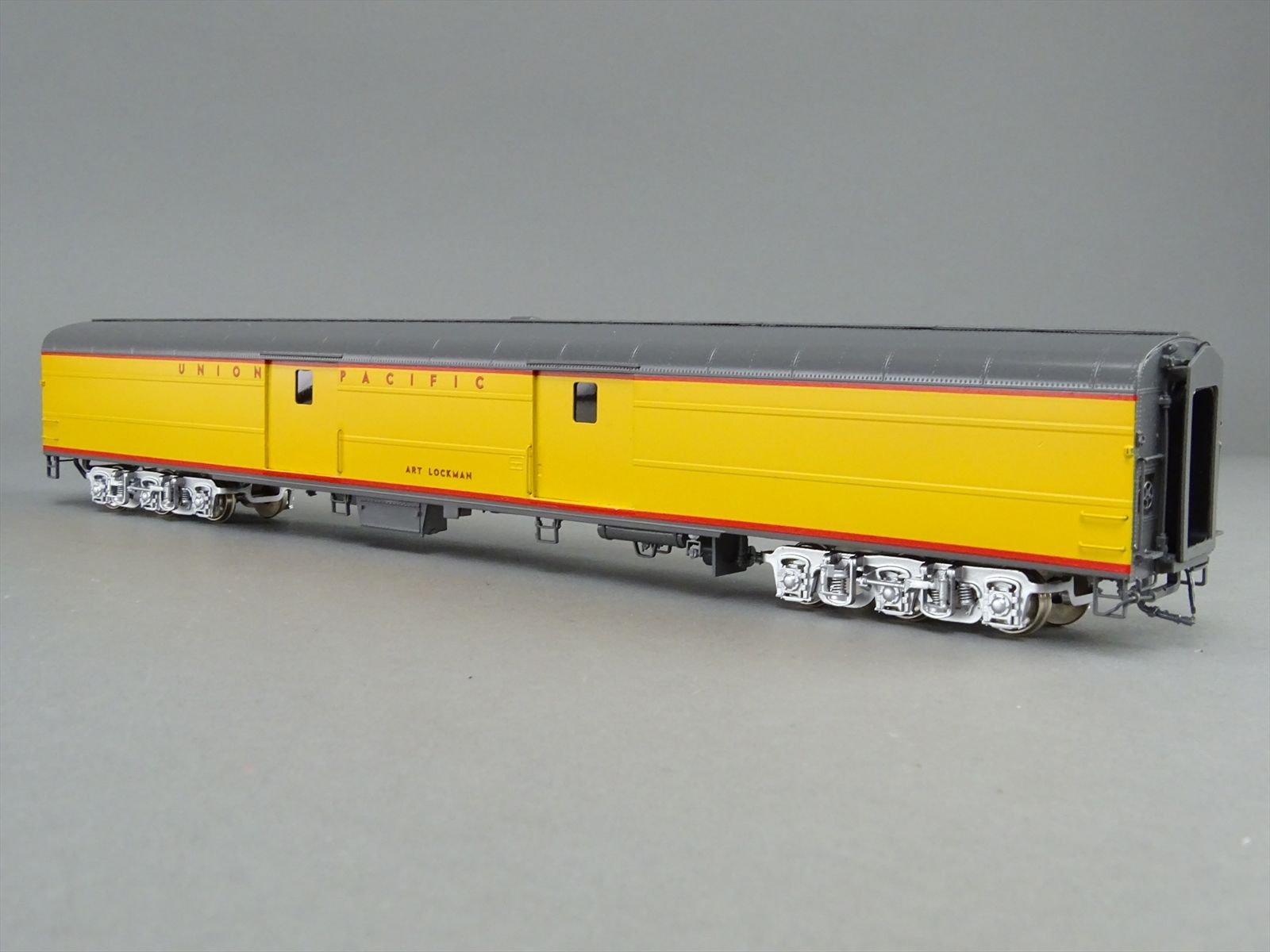 HO Brass Model - Wasatch UP Union Pacific Baggage Car #6300 - 6324 as Art Lockman - Custom ...