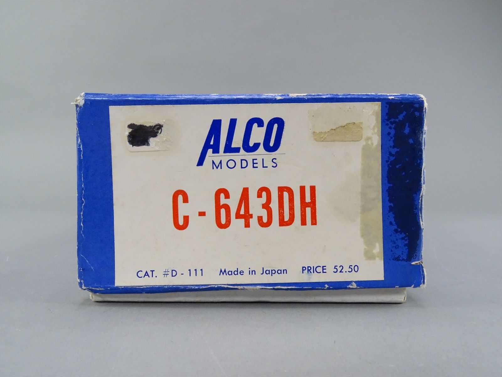 HO Brass Model - ALCO D-111 SP Southern Pacific C-643DH Diesel - Unpainted - 1970 Run - Kumata