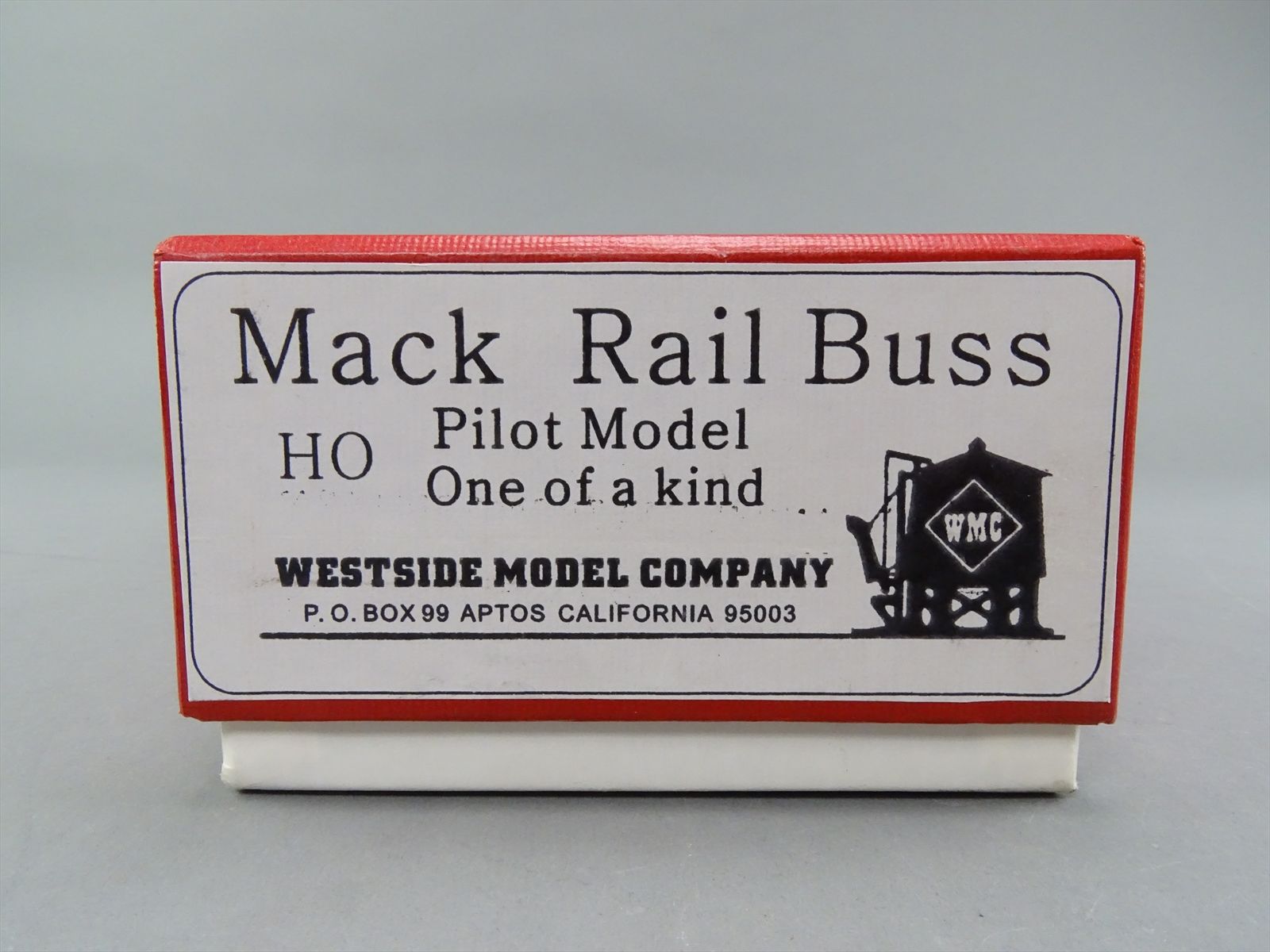 HO Brass Model - WMC Mack Railbus Rail Bus One-of-a-Kind Pilot Model ...