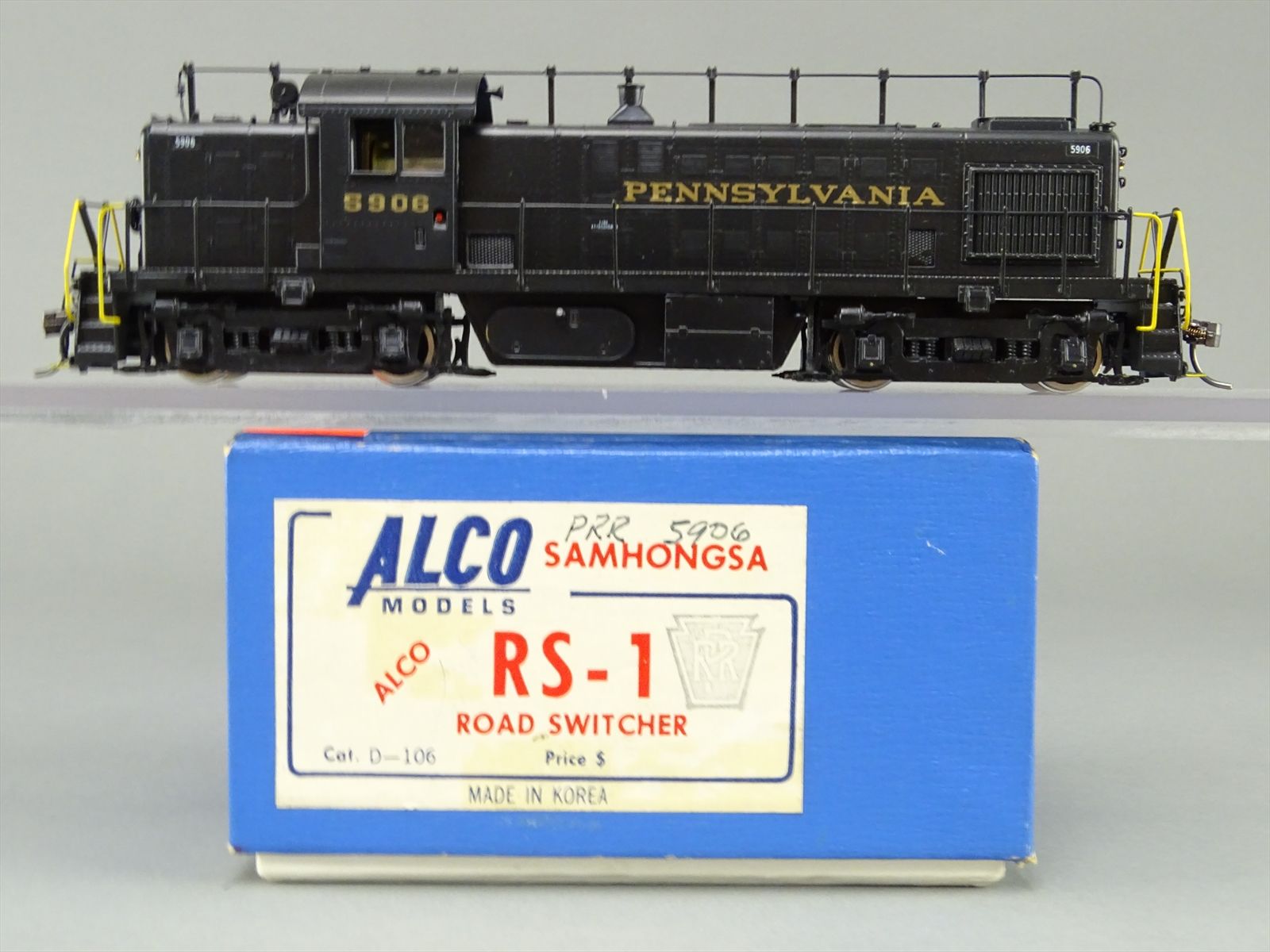 HO Brass Model - ALCO D-106 PRR Pennsylvania RS-1 w/ Antenna #5906 ...