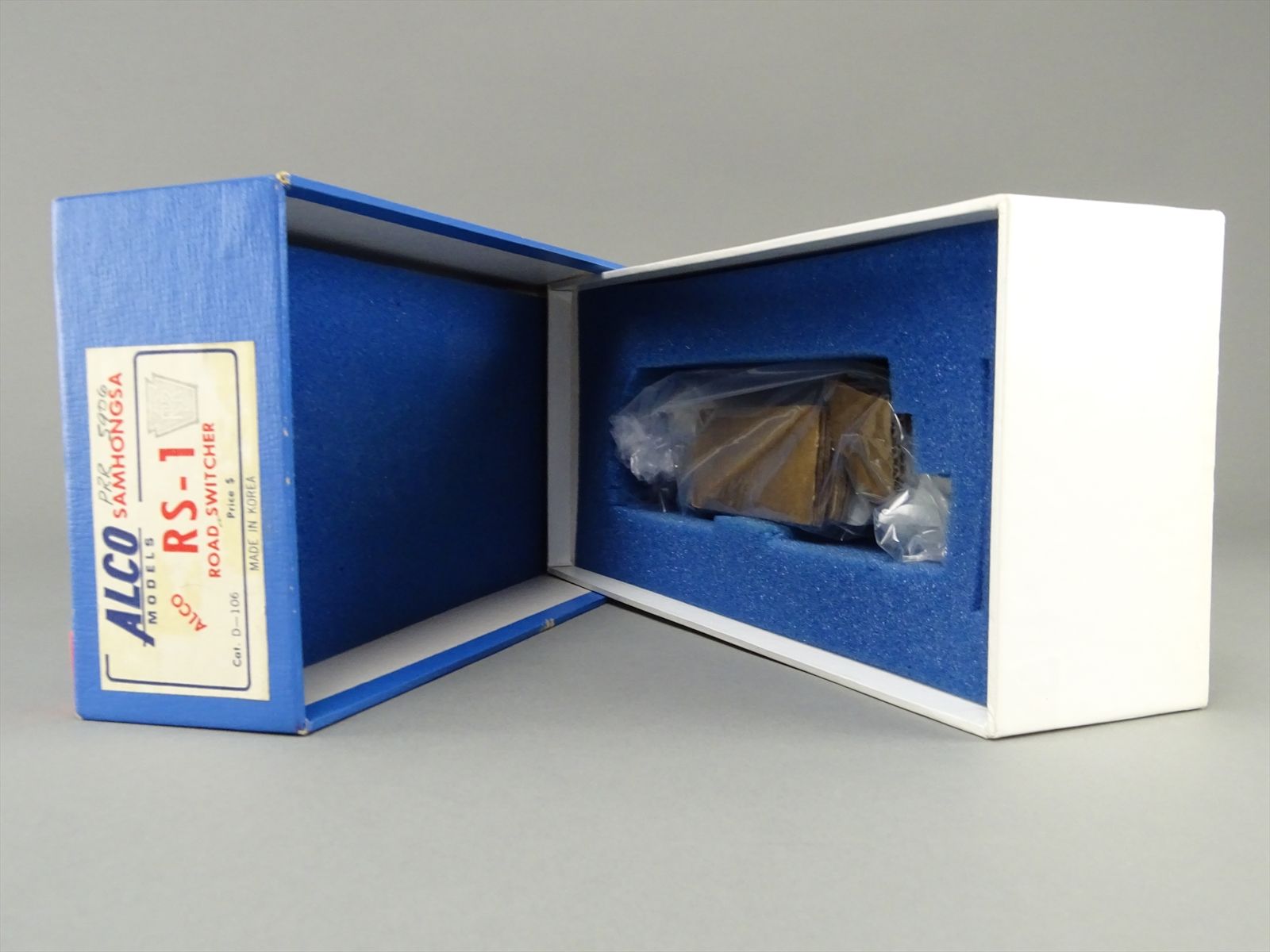 HO Brass Model - ALCO D-106 PRR Pennsylvania RS-1 w/ Antenna #5906 - Nice Custom - 1982 Run ...