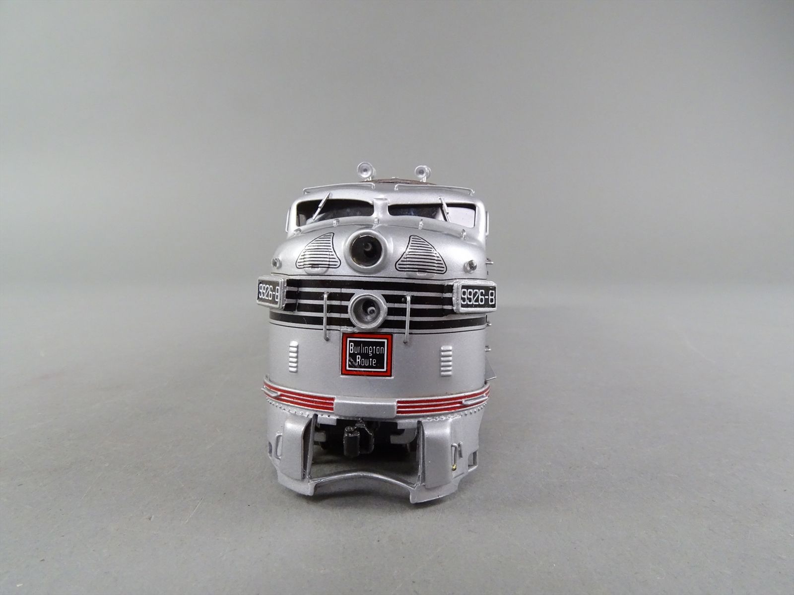 HO Brass Model - CIL 2195.1 CB&Q E7A 1950s Large Number Boards #9931-A - F/P *DROP DAMAGE*