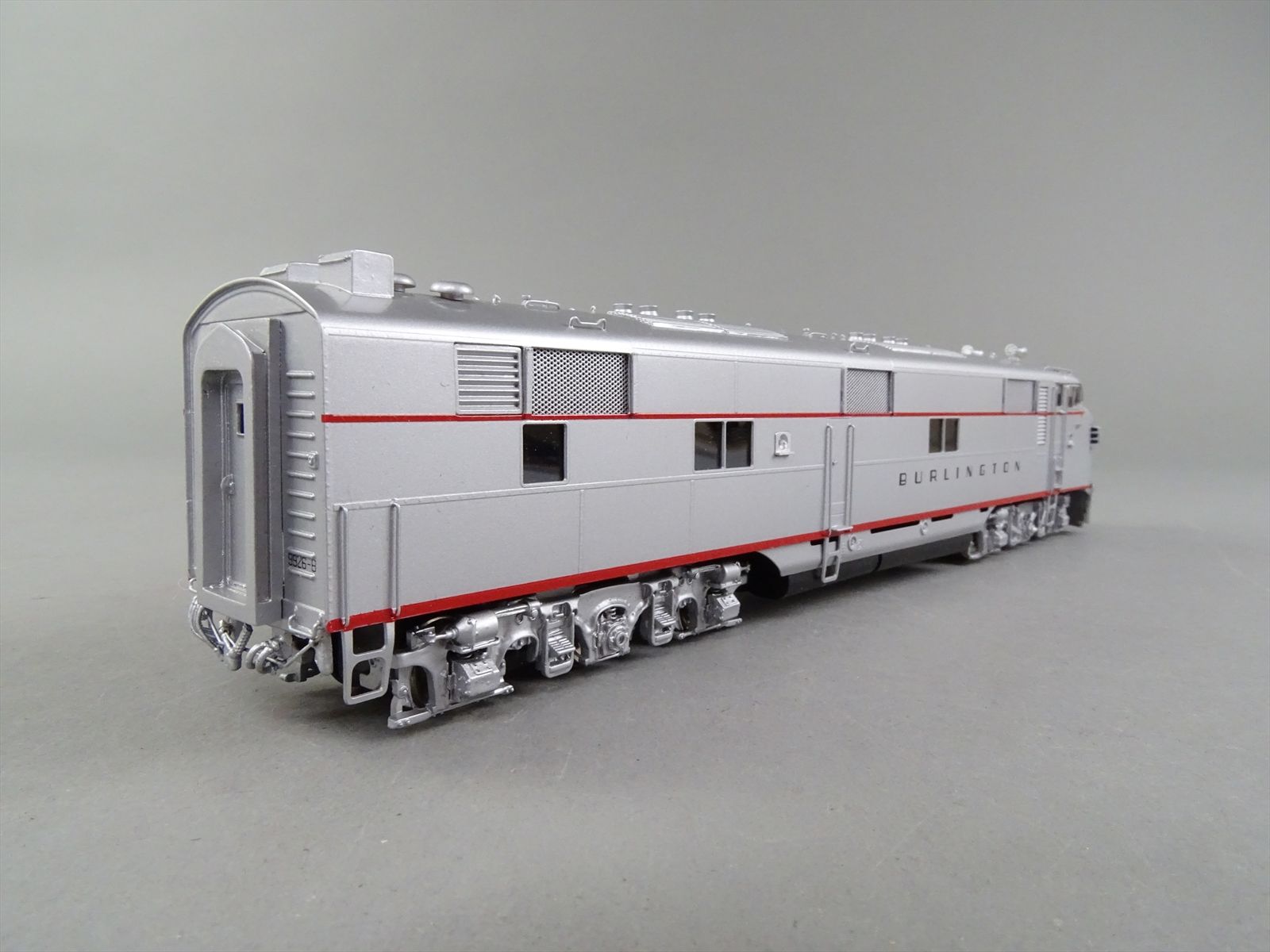 HO Brass Model - CIL 2195.1 CB&Q E7A 1950s Large Number Boards #9931-A - F/P *DROP DAMAGE*