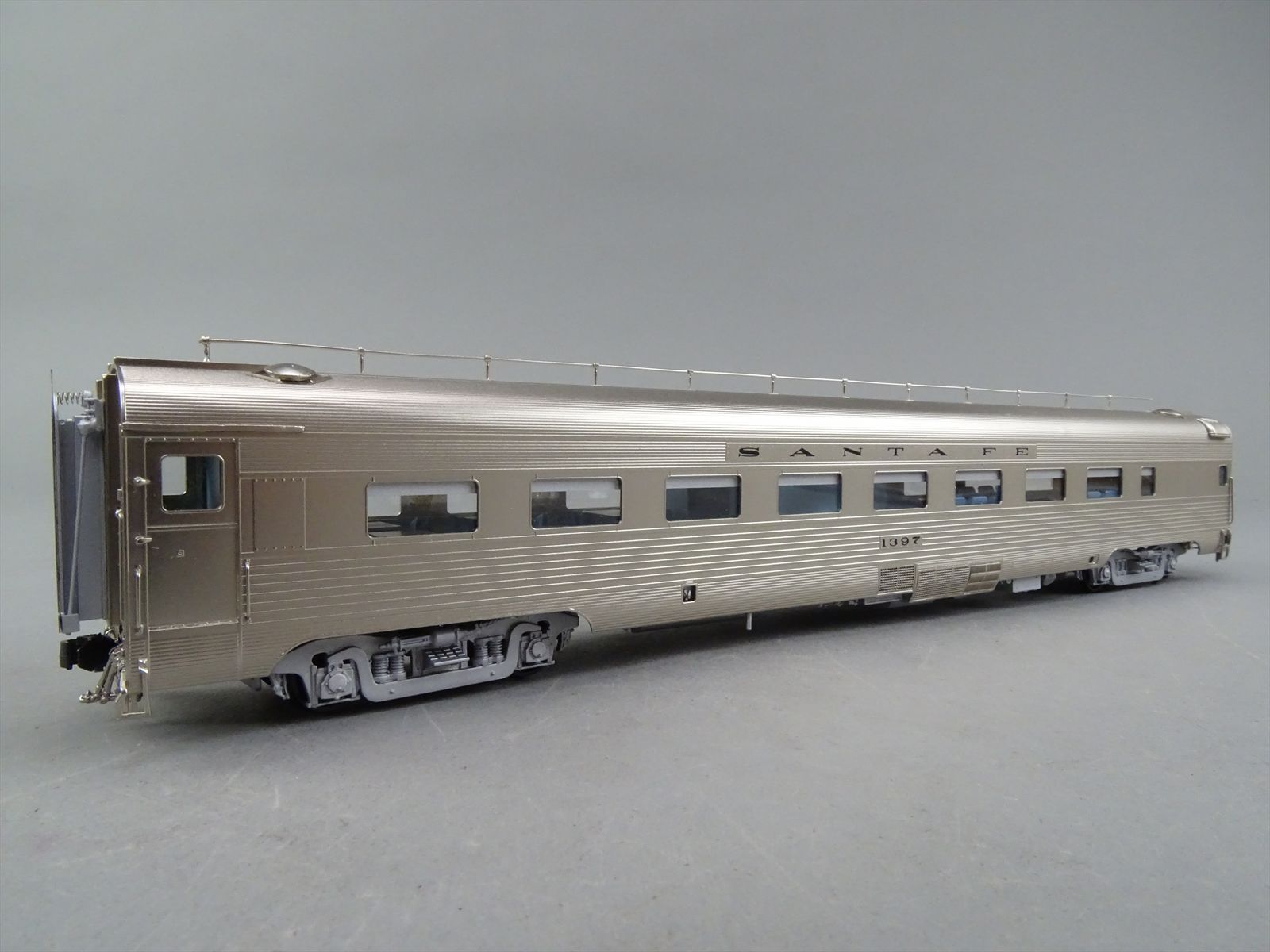 HO Brass Model - TCY 1259.1 AT&SF Santa Fe Bar Lounge Dorm #1397 - F/P ...