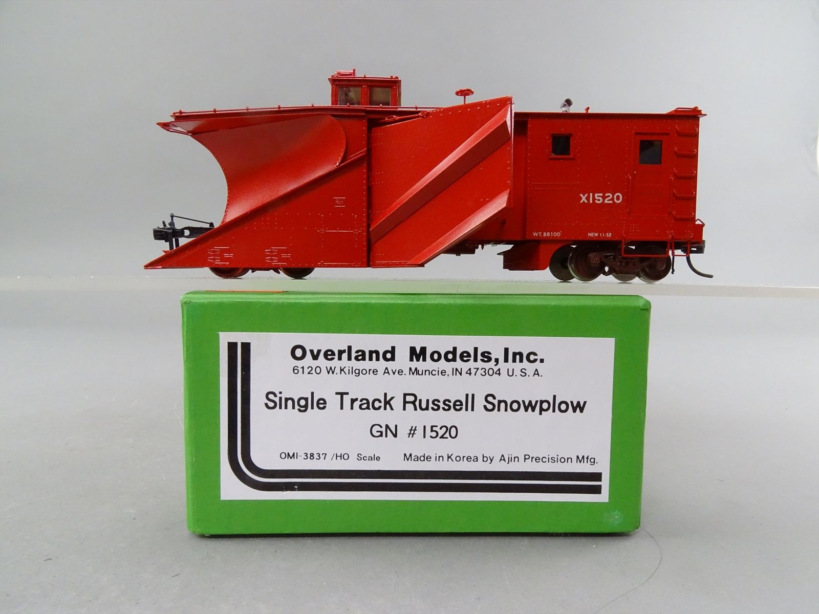 HO Brass Model - OMI 3837 GN Great Northern Single Track Russell ...