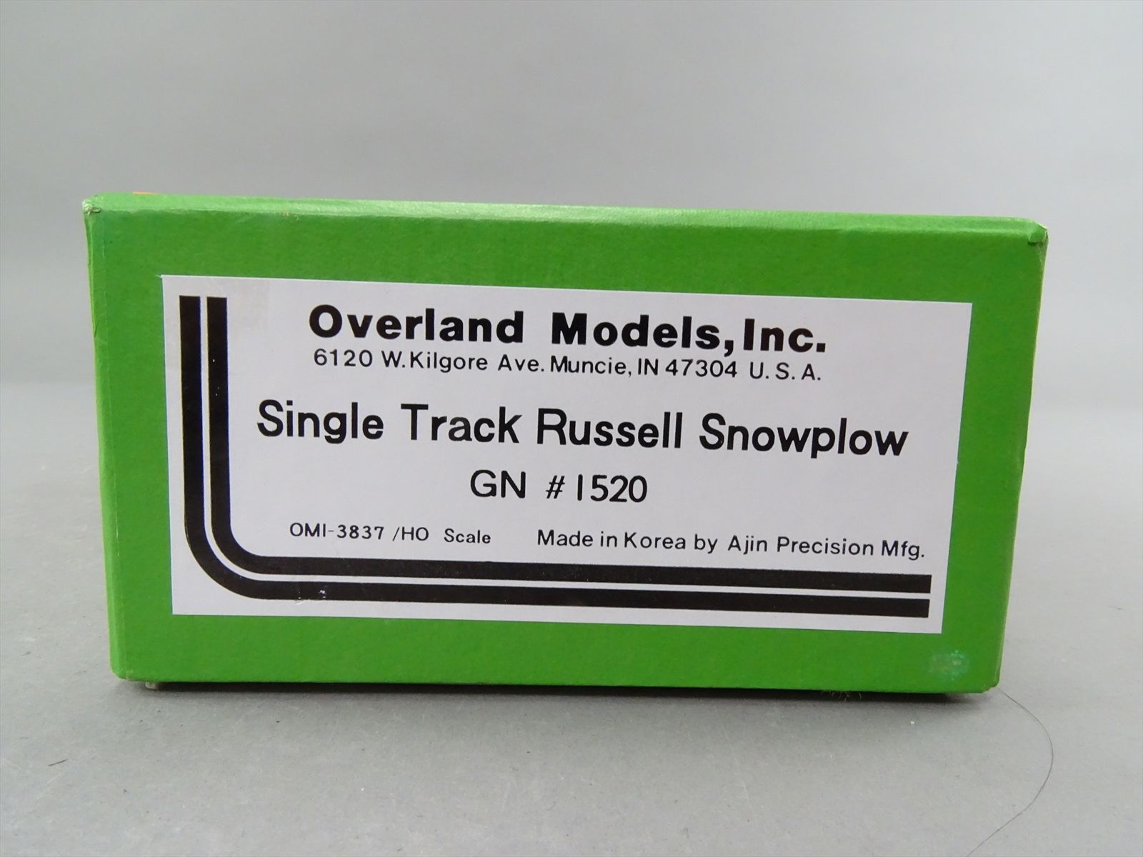 HO Brass Model - OMI 3837 GN Great Northern Single Track Russell ...