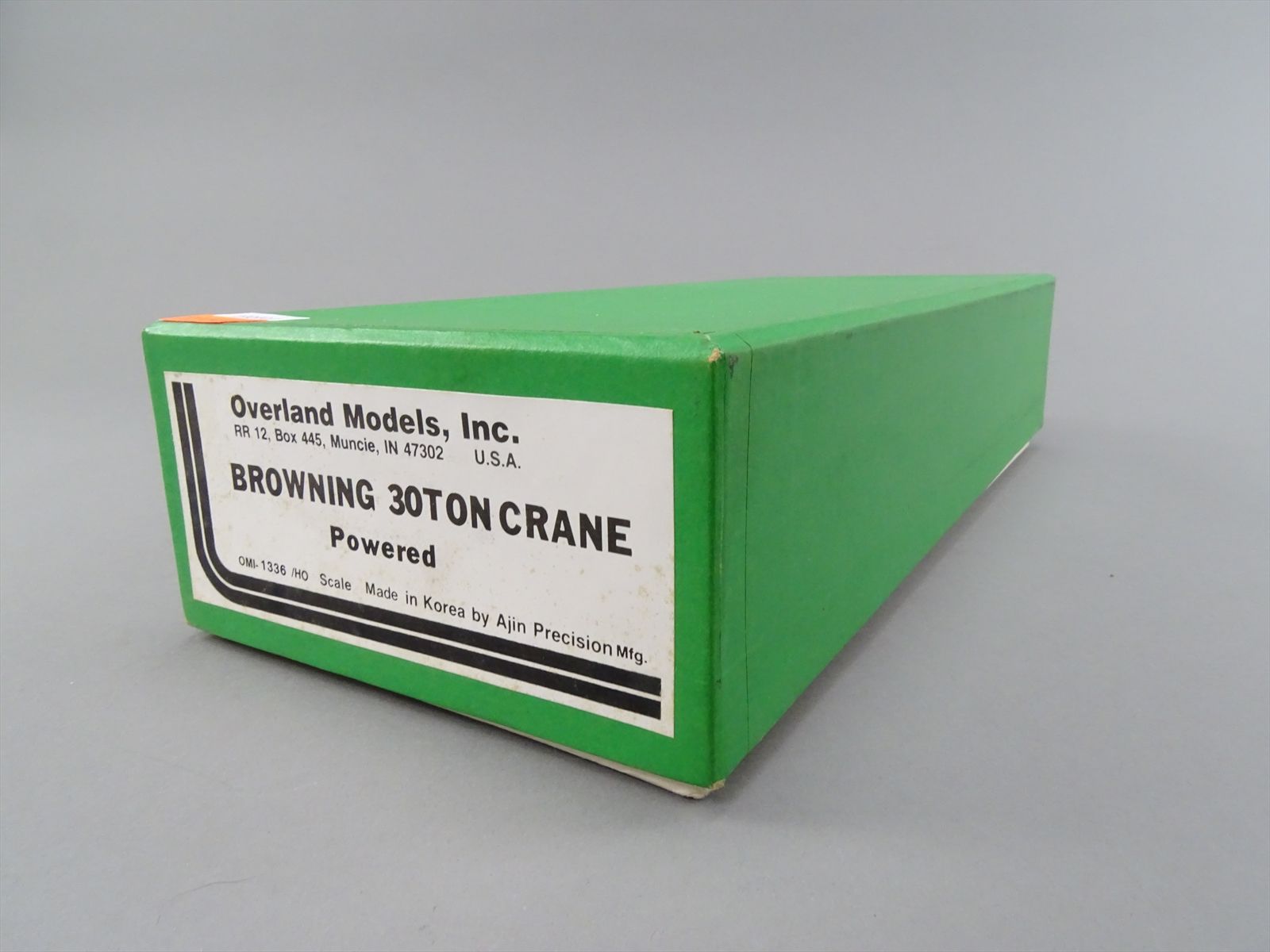 HO Brass Model - OMI 1336 Browning 30 Ton Crane - Powered - Unpainted ...