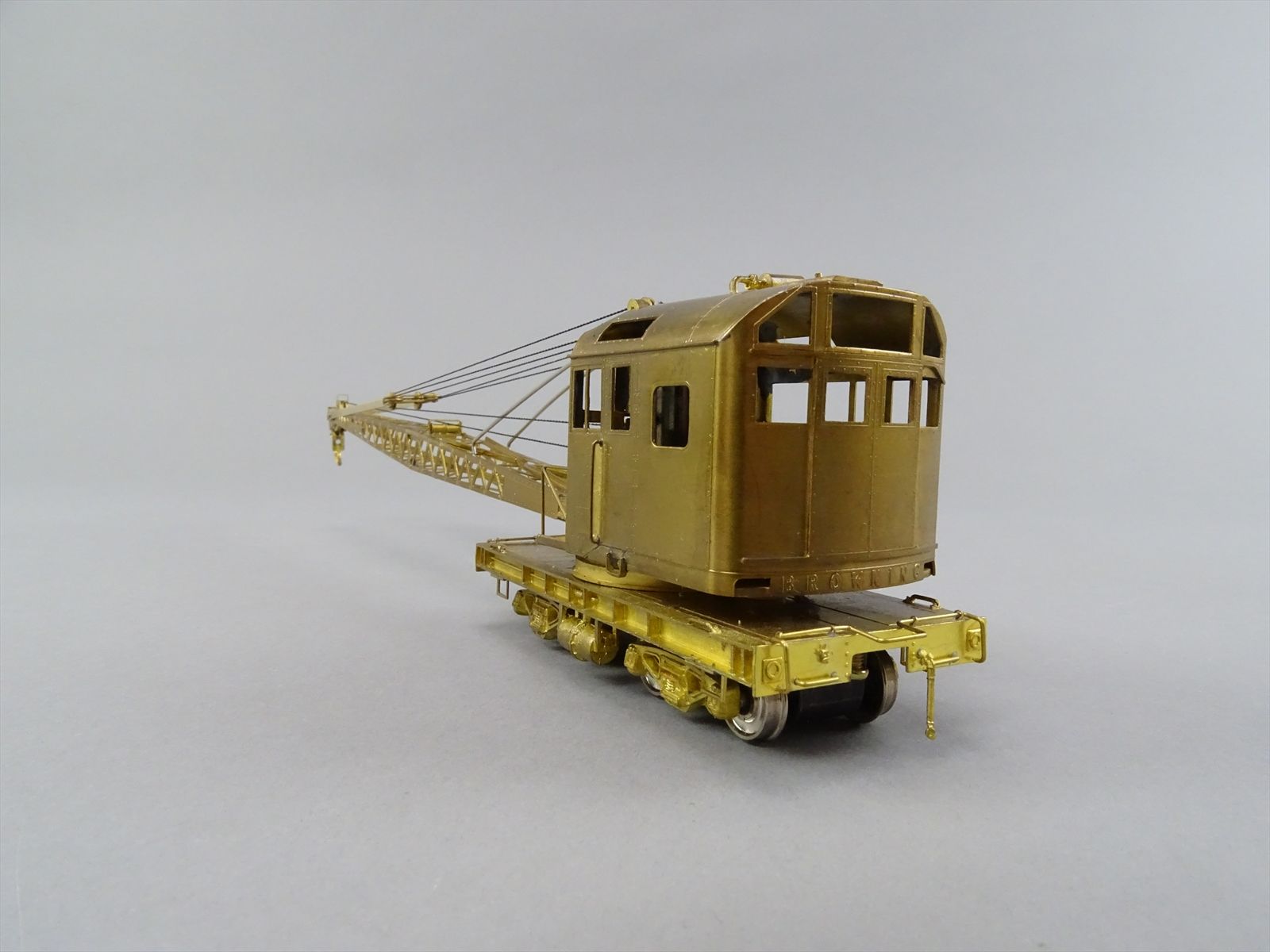 HO Brass Model - OMI 1336 Browning 30 Ton Crane - Powered - Unpainted ...