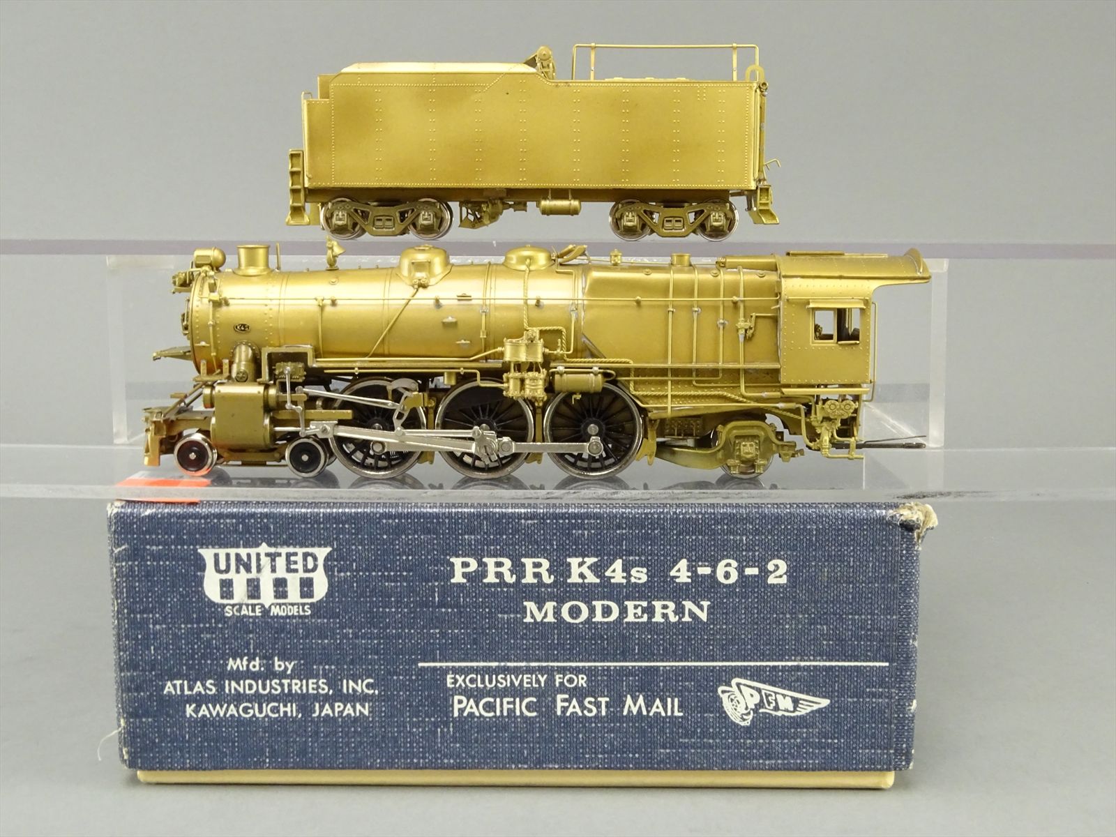 HO Brass Model - PFM PRR Pennsylvania Modern K4s 4-6-2 - Unpainted ...