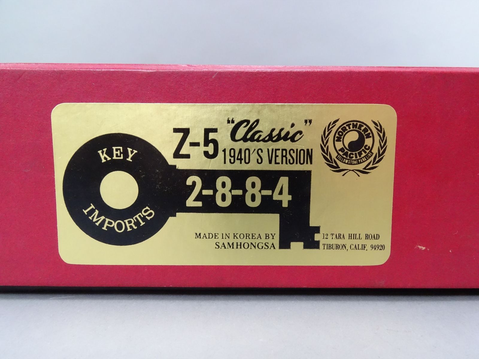 HO Brass Model - Key NP Northern Pacific Z-5 2-8-8-4 1940's Version ...