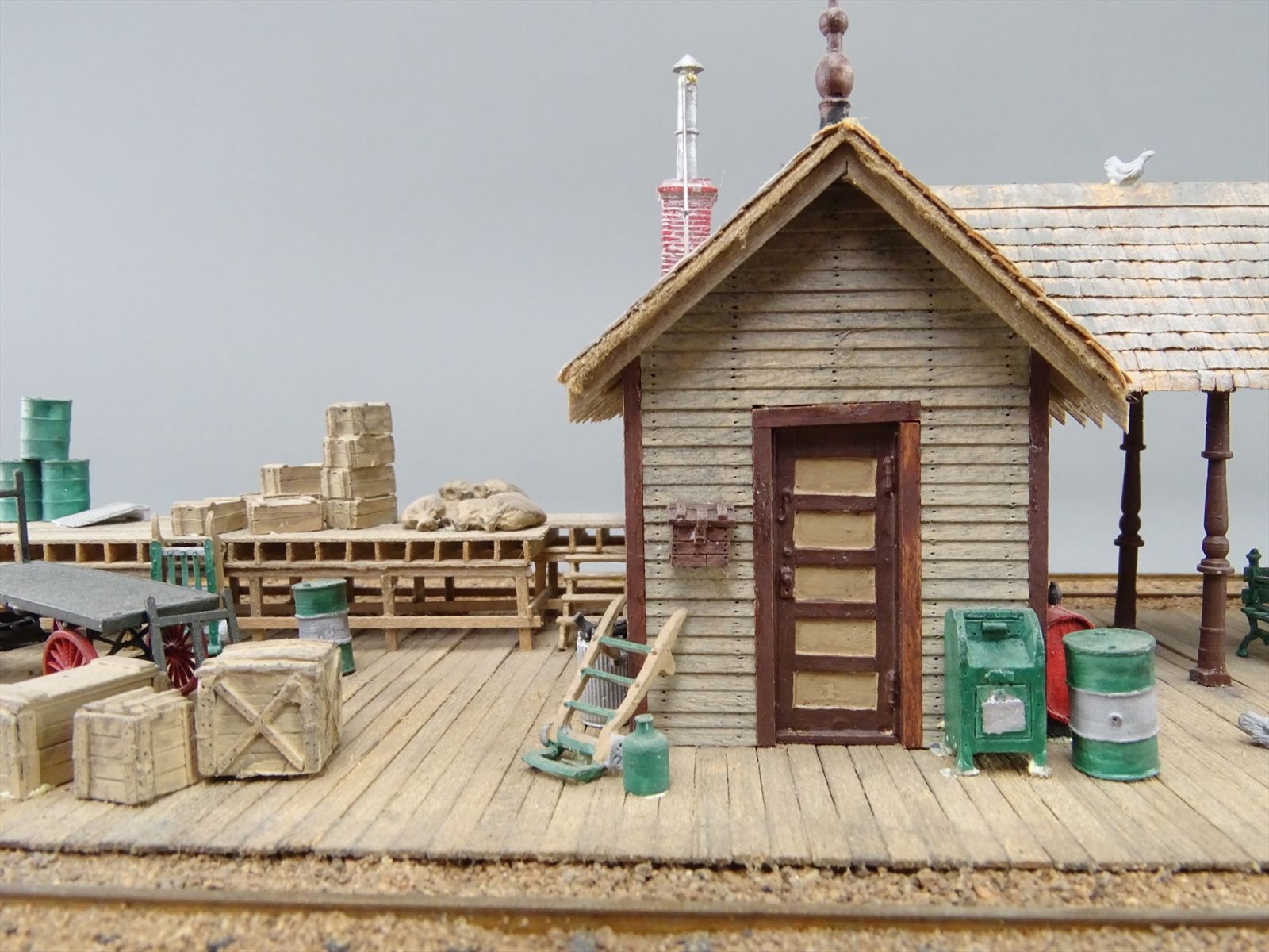 HO 1:87 FSM #235 - Small Freight Station 16 x 6 - Structure - Pro Build ...