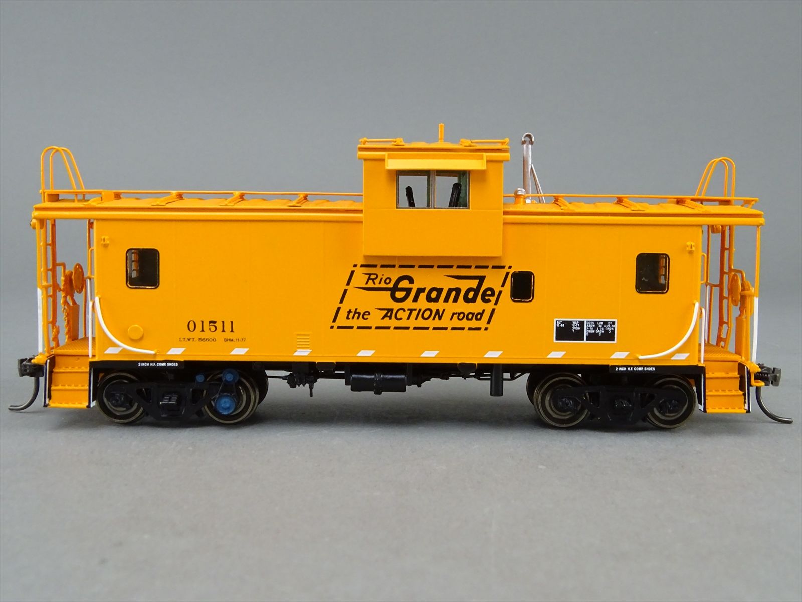 HO Brass Model - OMI 4229.2 D&RGW Rio Grande Caboose The Action Road ...