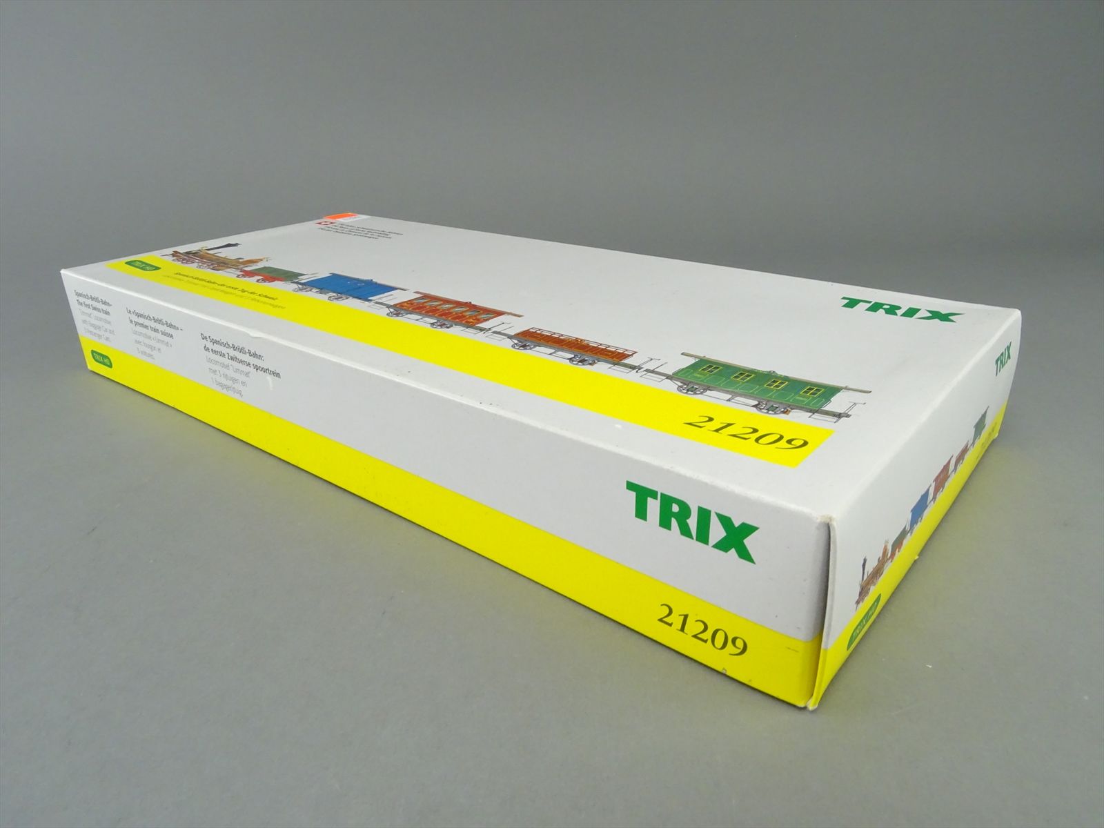 HO Plastic Model - TRIX 21209 Spanish Brotli Bahn Loco & 4 Wagons w/Box