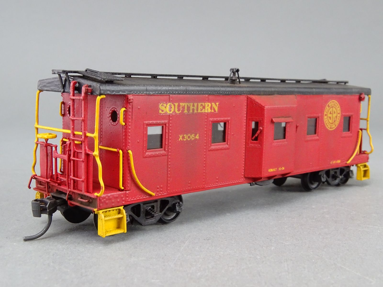 HO Brass Model - OMI 1261 SOU Southern Steel B-W Caboose Round Roof # ...