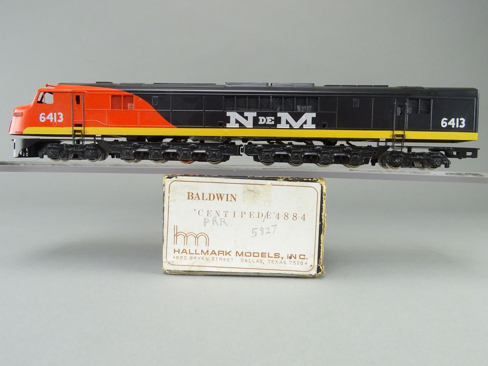 BARGAIN BRASS - HO Brass Model - Hallmark NdeM Baldwin Centipede 4-8-8 ...