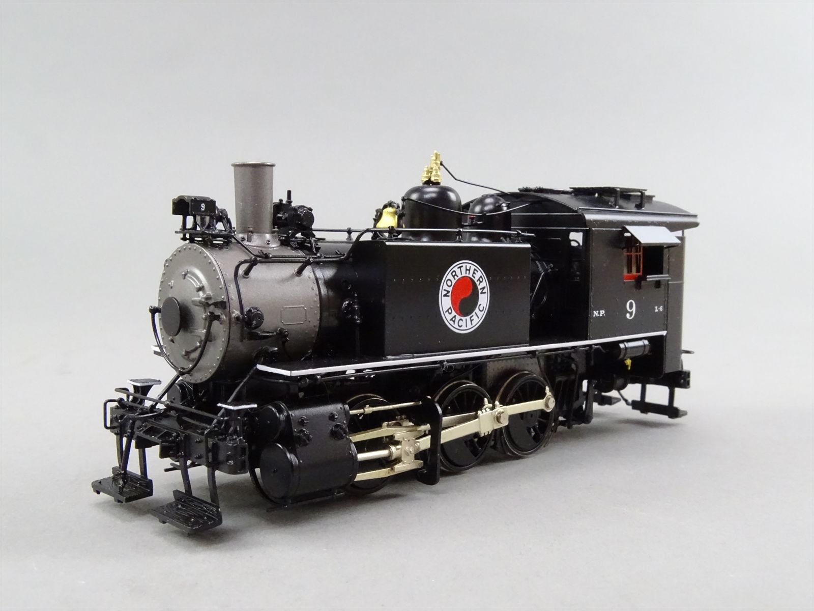 HO Brass Model - W&R NP Northern Pacific L-6 0-6-0T #9 Tacoma Shop ...