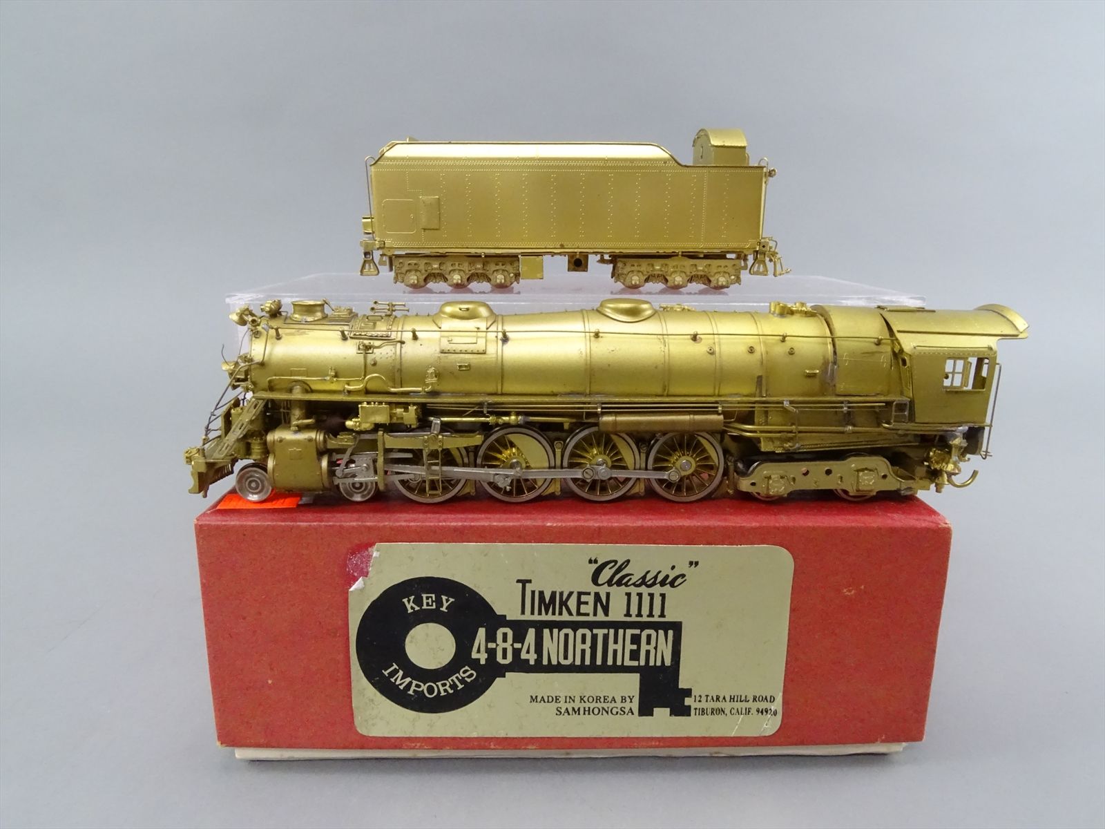 HO Brass Model - Key Timken Aces 4-8-4 Northern #1111 - Unpainted ...