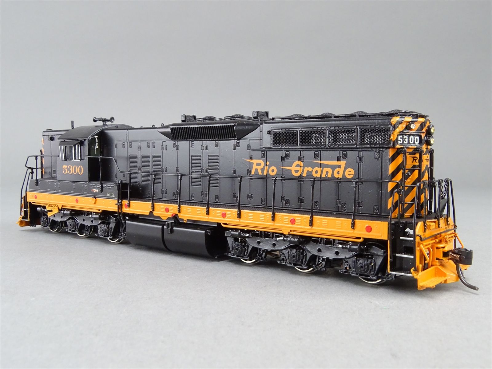 HO Brass Model - OMI 5163 D&RGW Rio Grande SD7 #5300 - Pro Paint - 1989 ...