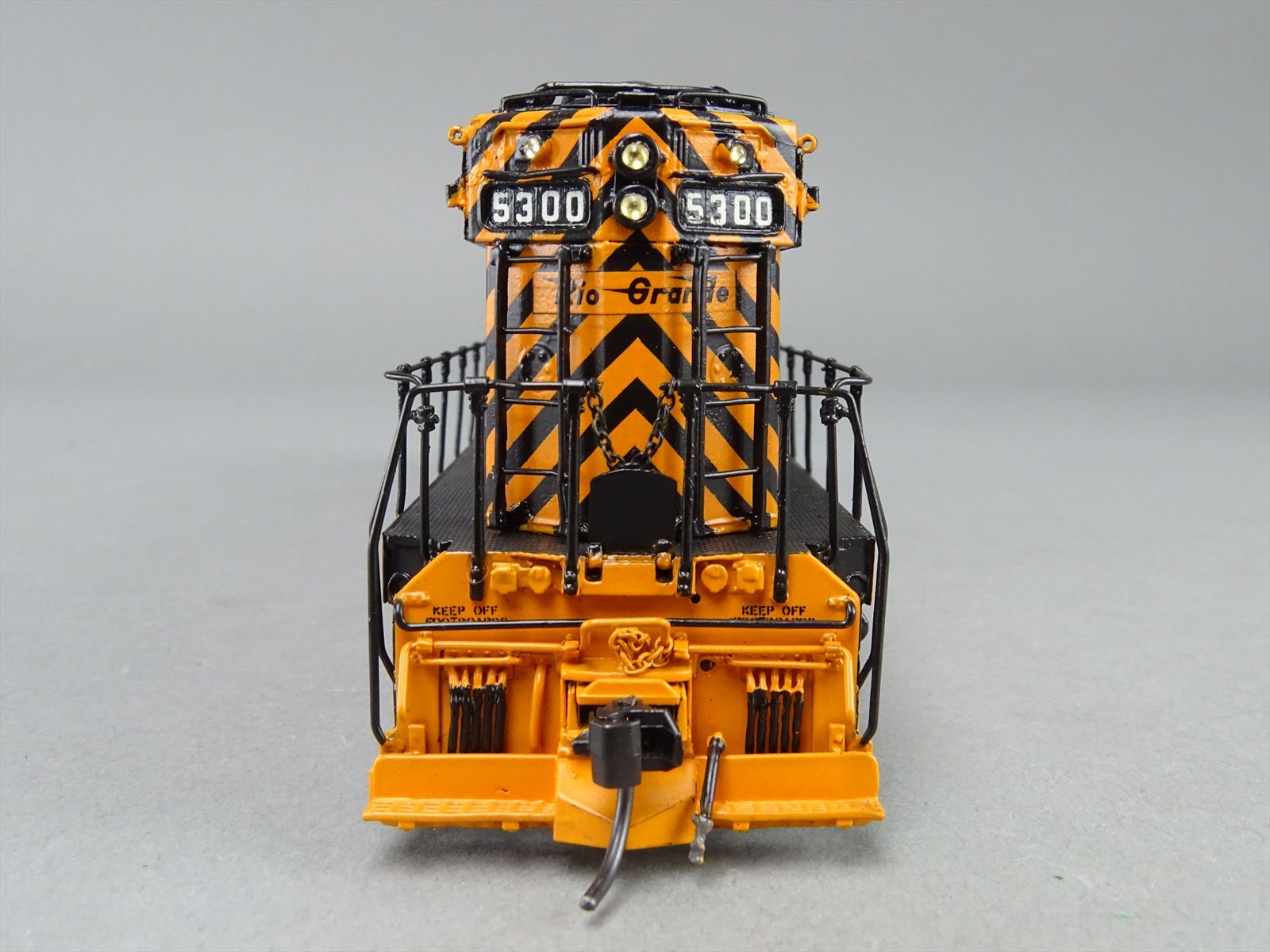 HO Brass Model - OMI 5163 D&RGW Rio Grande SD7 #5300 - Pro Paint - 1989 Run - Ajin - 1 of 30!