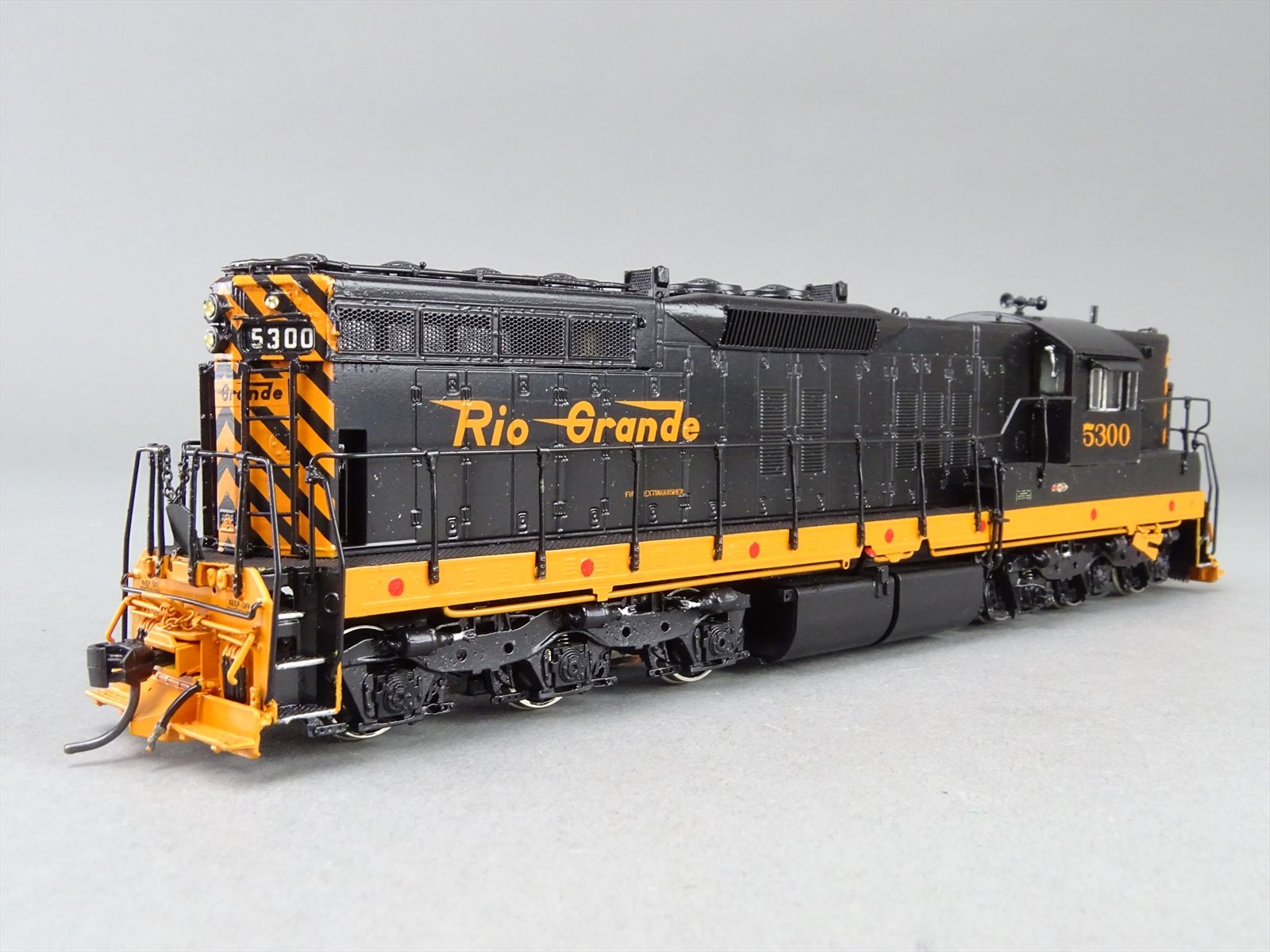 HO Brass Model - OMI 5163 D&RGW Rio Grande SD7 #5300 - Pro Paint - 1989 Run - Ajin - 1 of 30!
