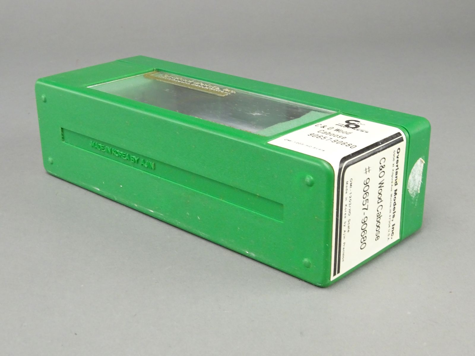 HO Brass Model - OMI 1203 C&O Chesapeake & Ohio Wood Caboose #90657 ...