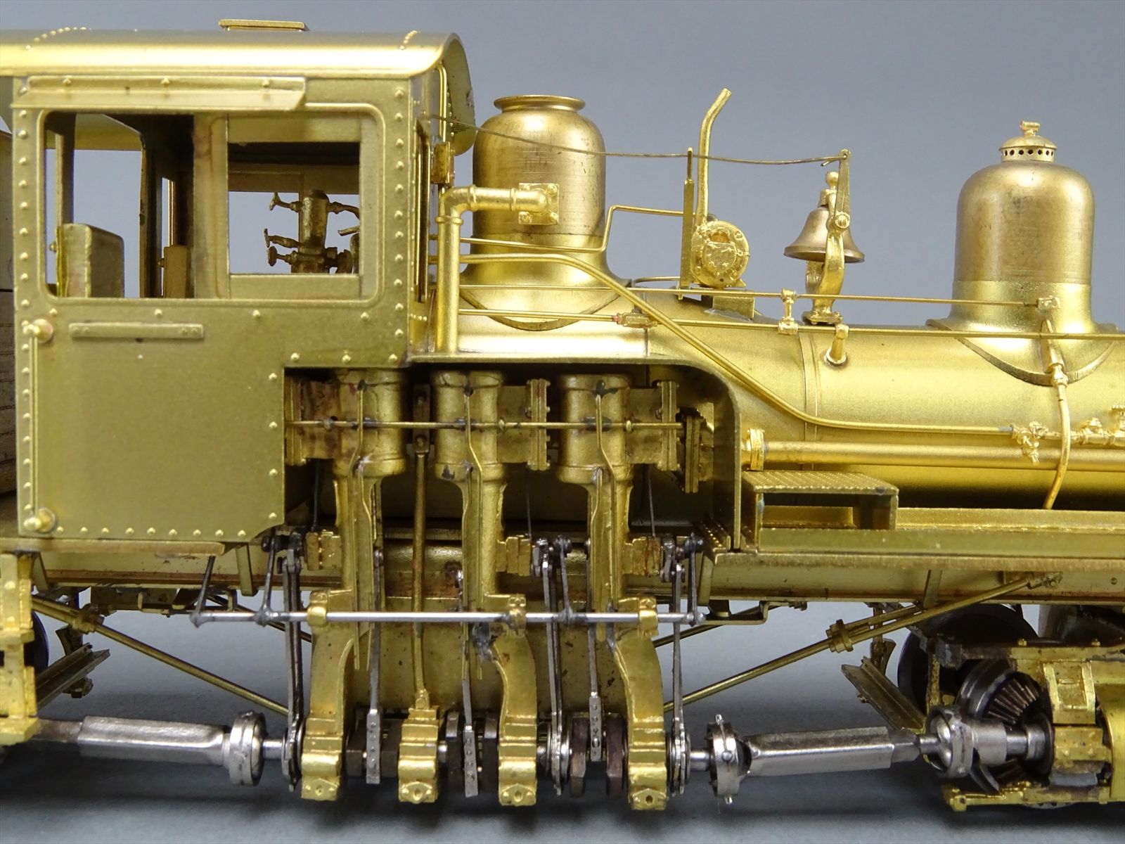 On3 Scale Brass Model Train - OMI 0121 Mich Cal 26-Ton Shay - Unpainted ...