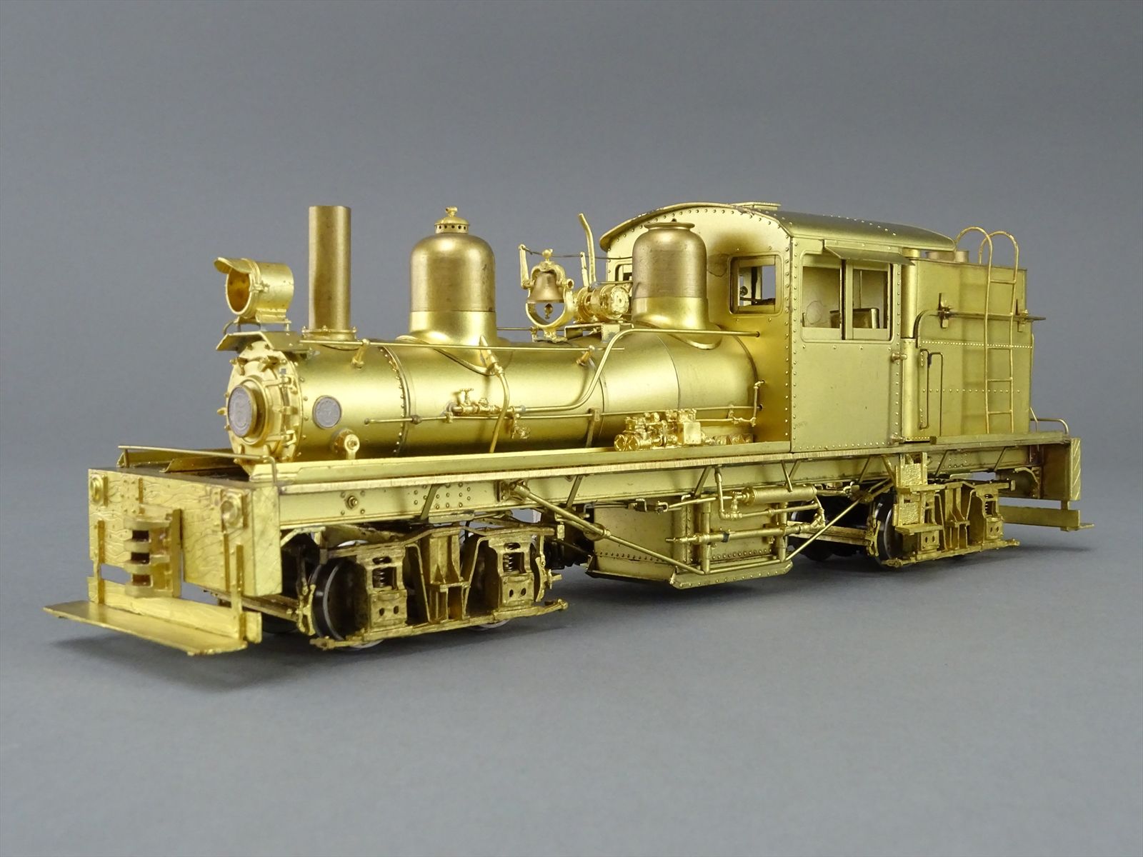 On3 Scale Brass Model Train - OMI 0121 Mich Cal 26-Ton Shay - Unpainted ...