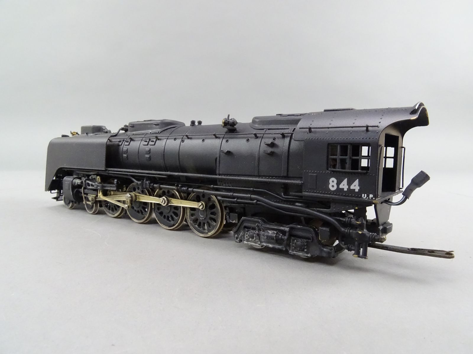 HO Brass Model Train - Max Gray UP Union Pacific 4-8-4 FEF-3 Steam w ...