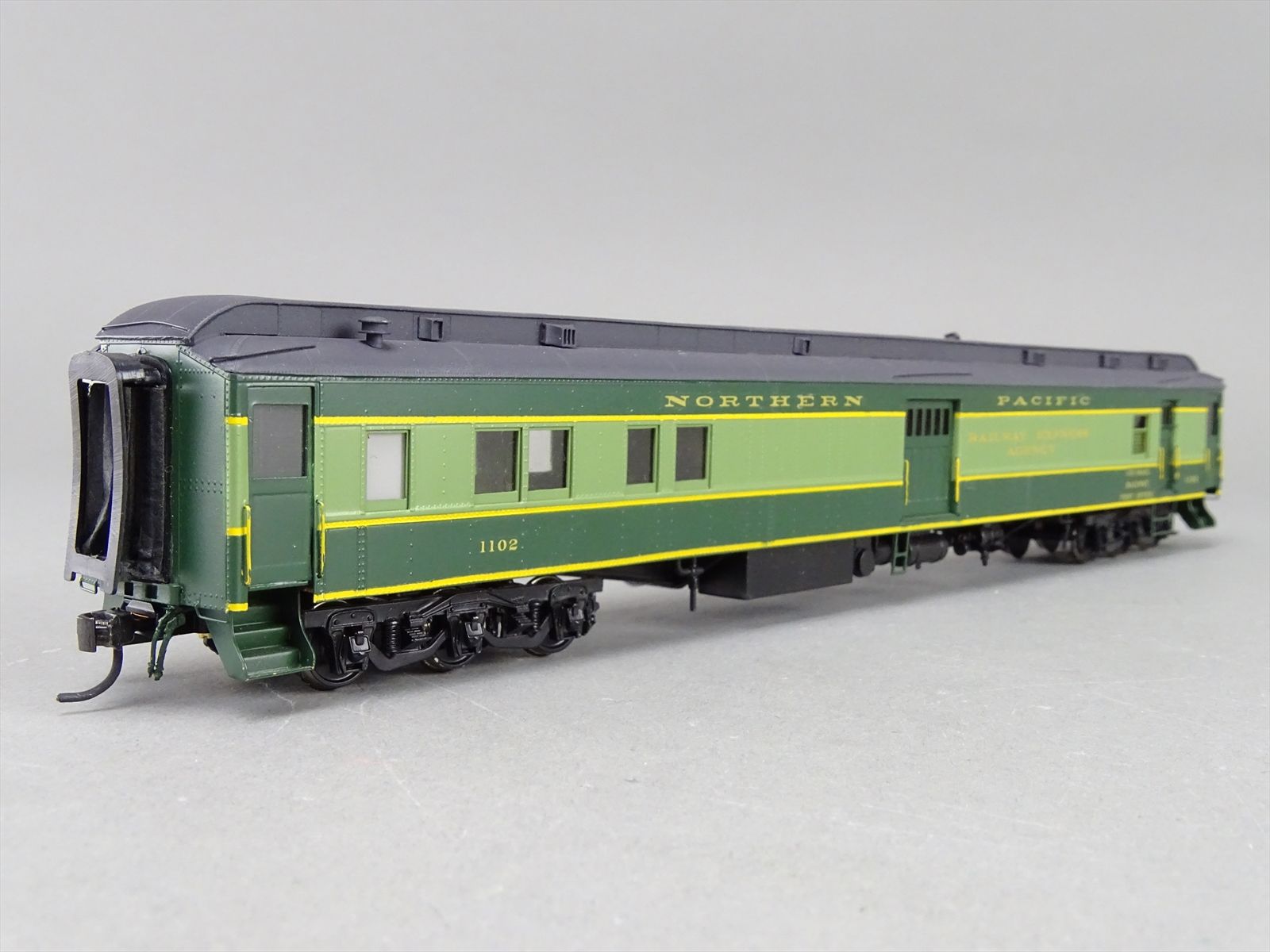 HO Brass Model - Cascade 2522 NP Northern Pacific RPO Baggage Coach ...
