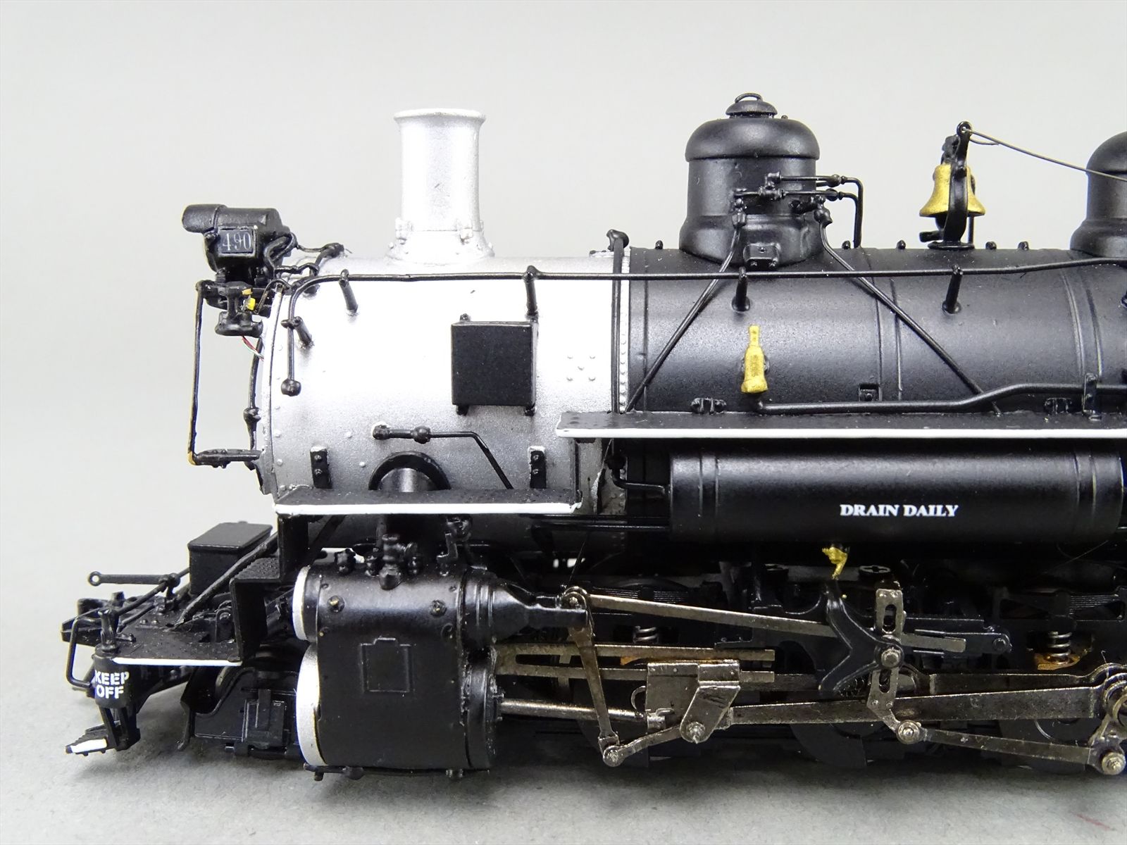 HOn3 Brass Model - DP 30490 D&RGW Rio Grande K-37 2-8-2 Black Boiler #490 - F/P - 2019 Run - Boo-Rim