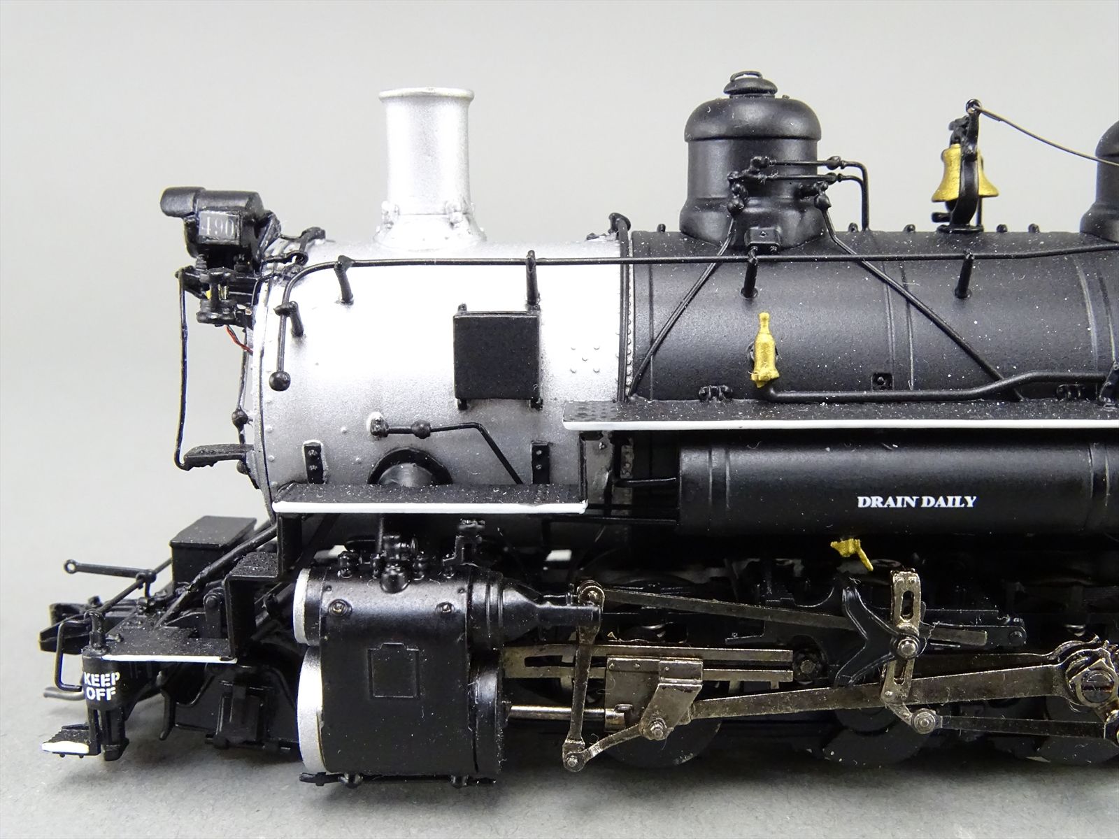 HOn3 Brass Model - DP 30490 D&RGW Rio Grande K-37 2-8-2 Black Boiler ...