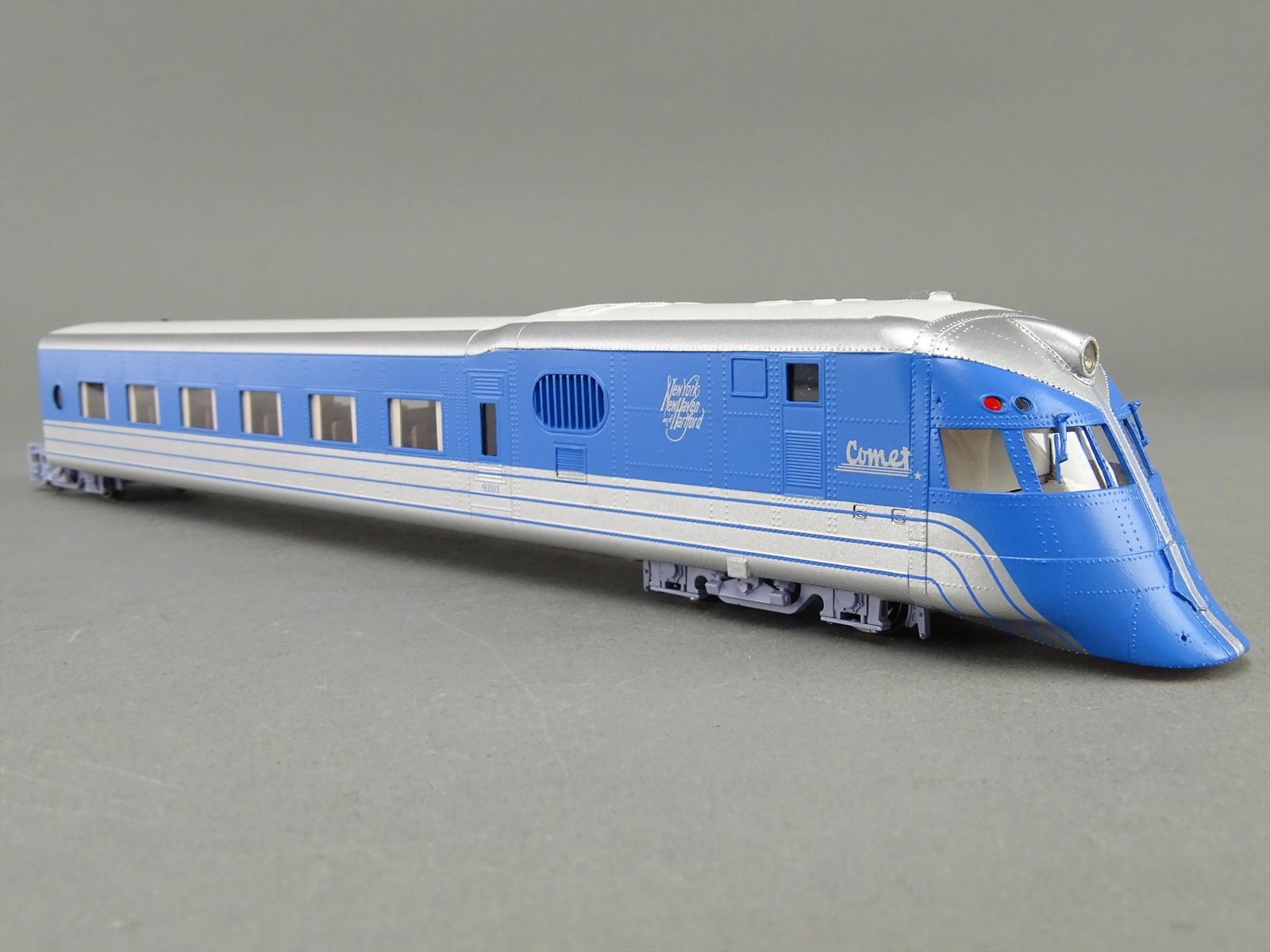 HO Brass Model - Railworks NH New Haven Comet 3 Car Set Later Paint - F ...