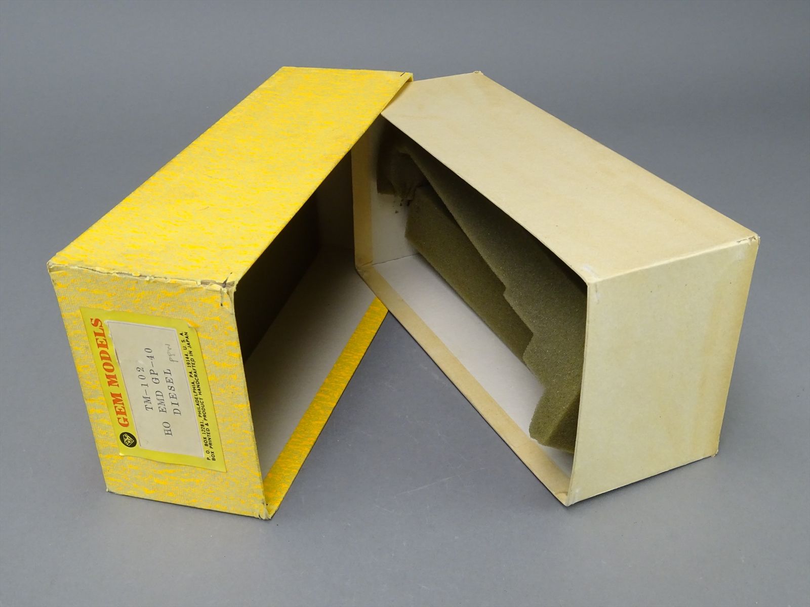 HO Brass Model - Gem TM-102 D&RGW Rio Grande EMD GP-40 #3142 - Fair ...