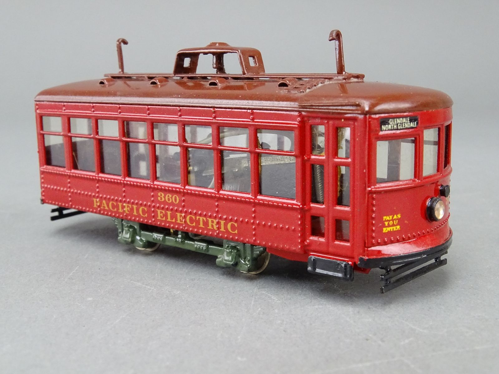 HO Brass Model - KK Ken Kidder 2061 PE Pacific Electric Single Truck ...
