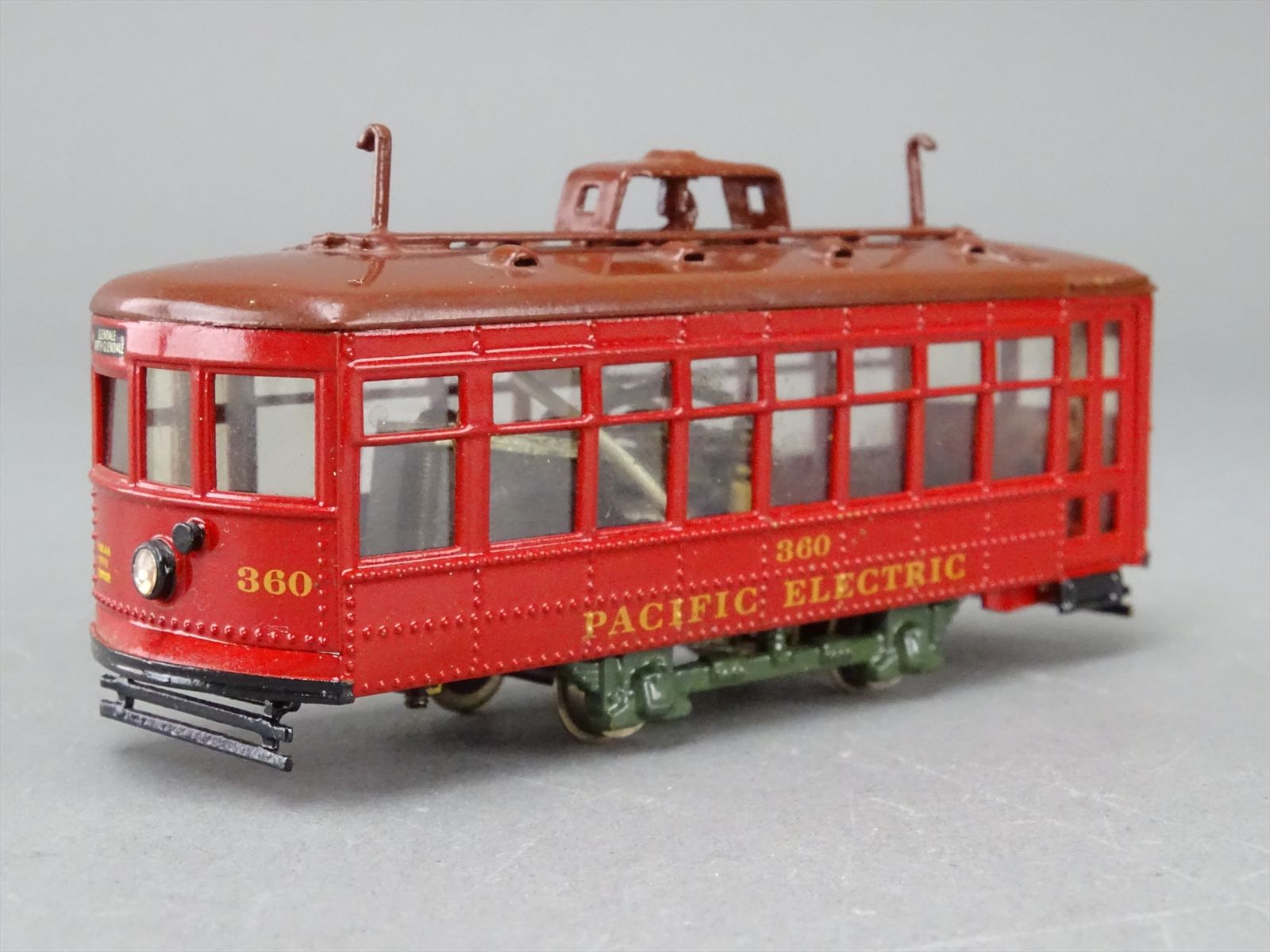 HO Brass Model - KK Ken Kidder 2061 PE Pacific Electric Single Truck ...