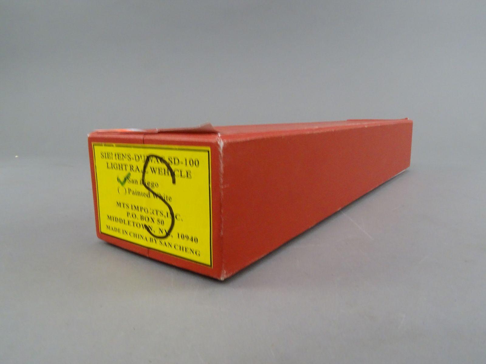 HO Brass Model - MTS San Diego Siemens - Duwas SD-100 LRV Light Rail ...