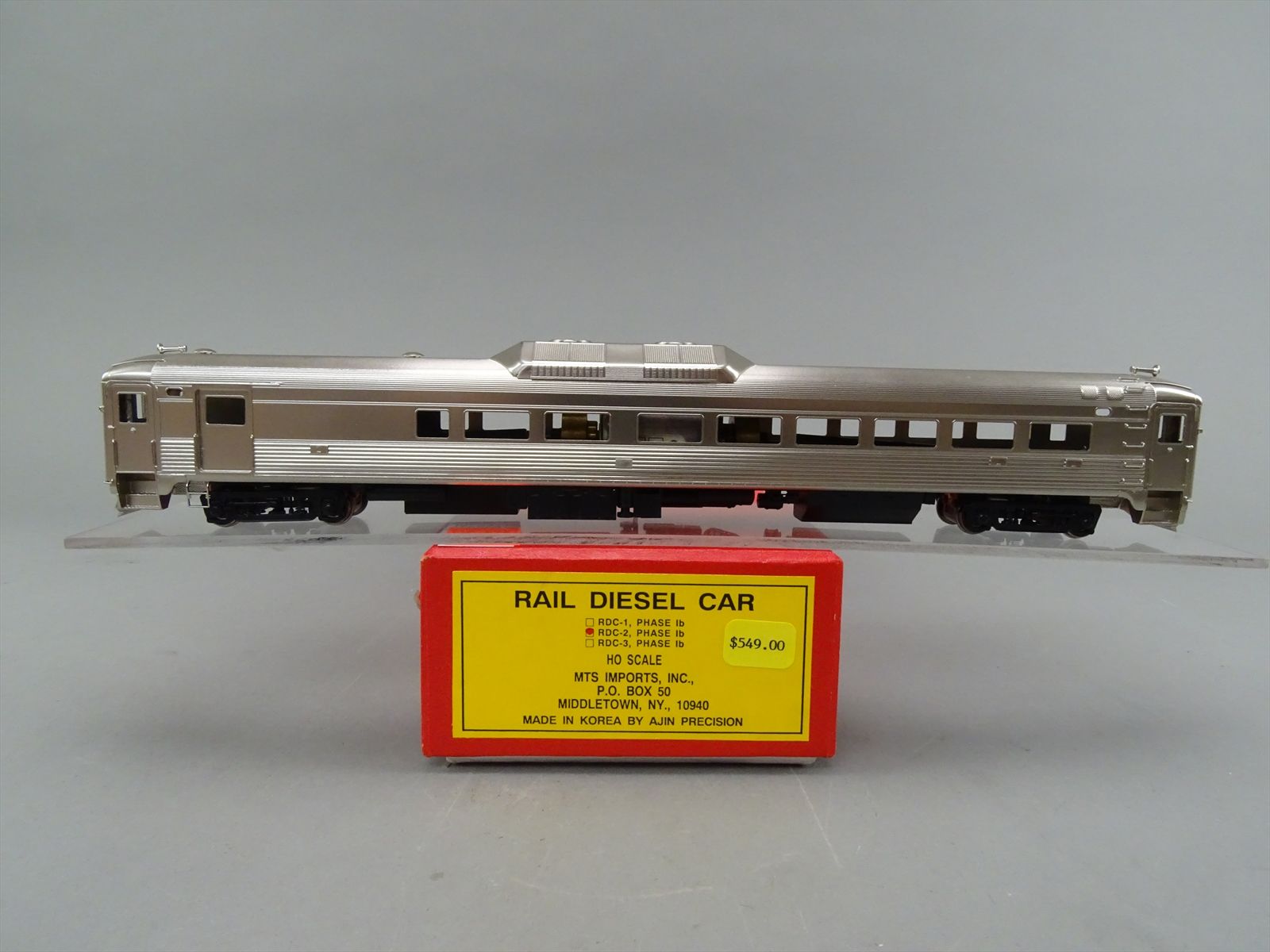 HO Brass Model - MTS RDC Rail Diesel Car RDC-2 Phase 1b - F/Plated ...