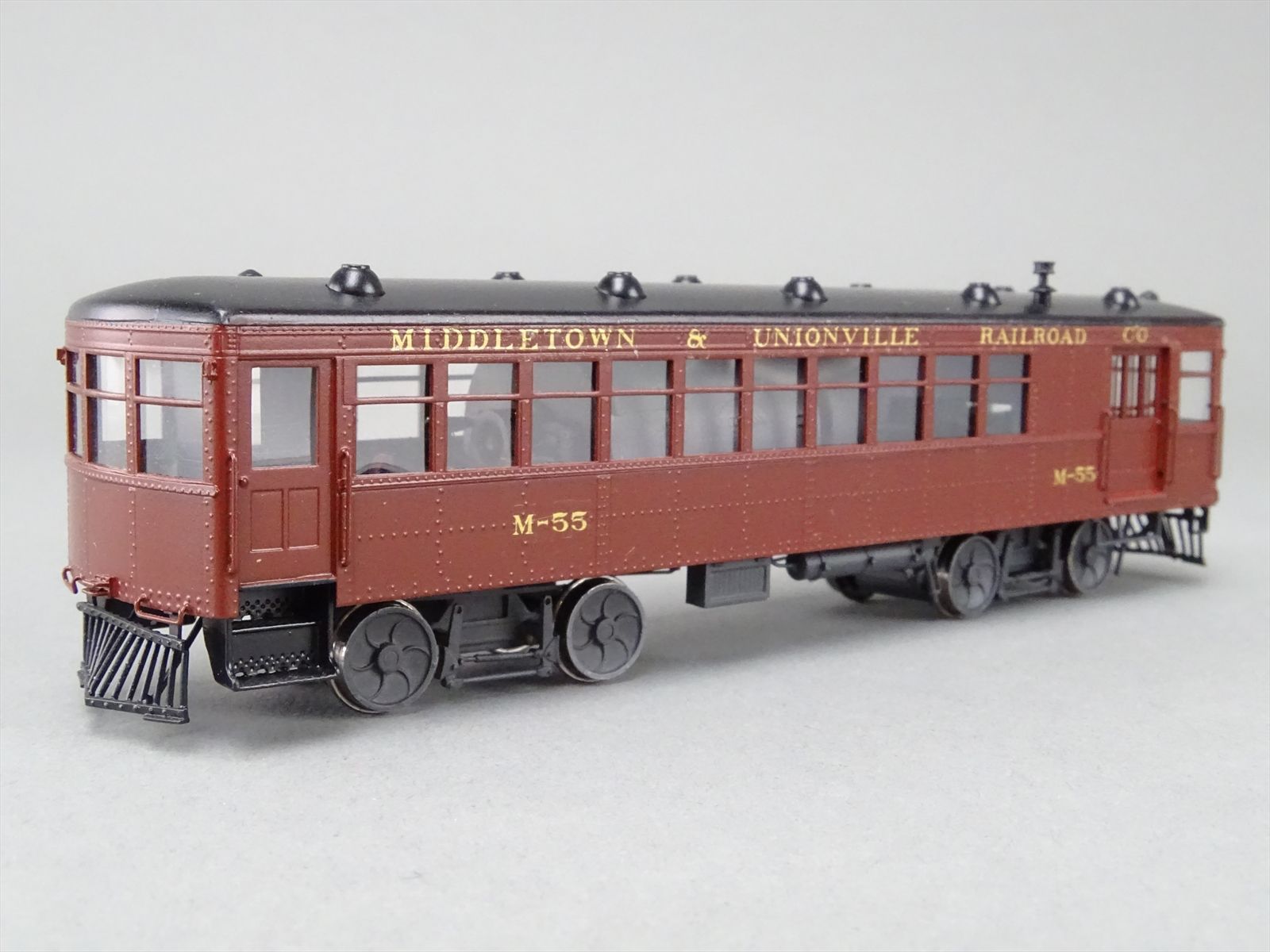 HO Brass Model - MTS M&U Middletown & Unionville Railroad Co. Brill ...