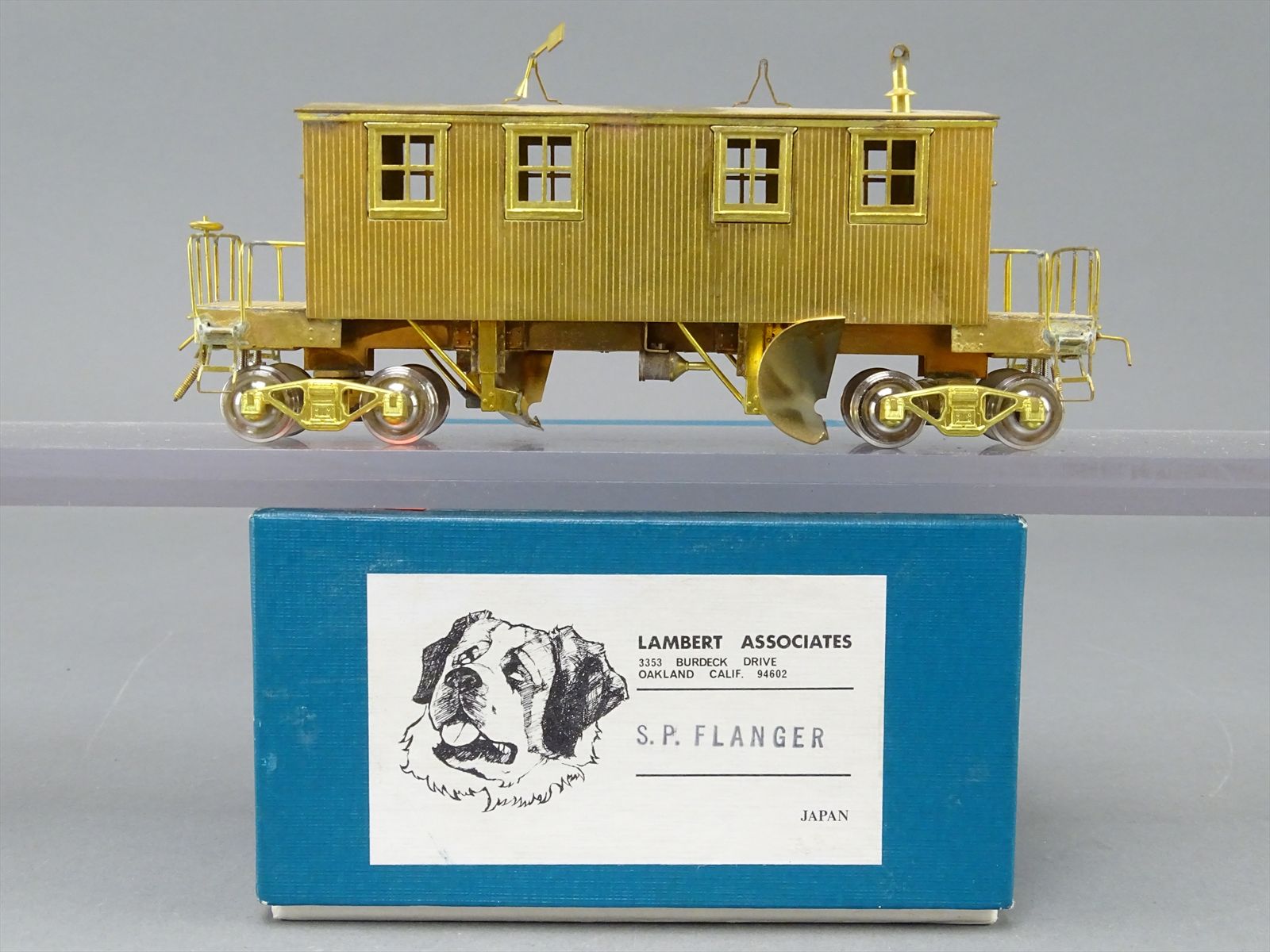 HO Brass Model - Lambert SP Southern Pacific Flanger - Unpainted - 1971 ...