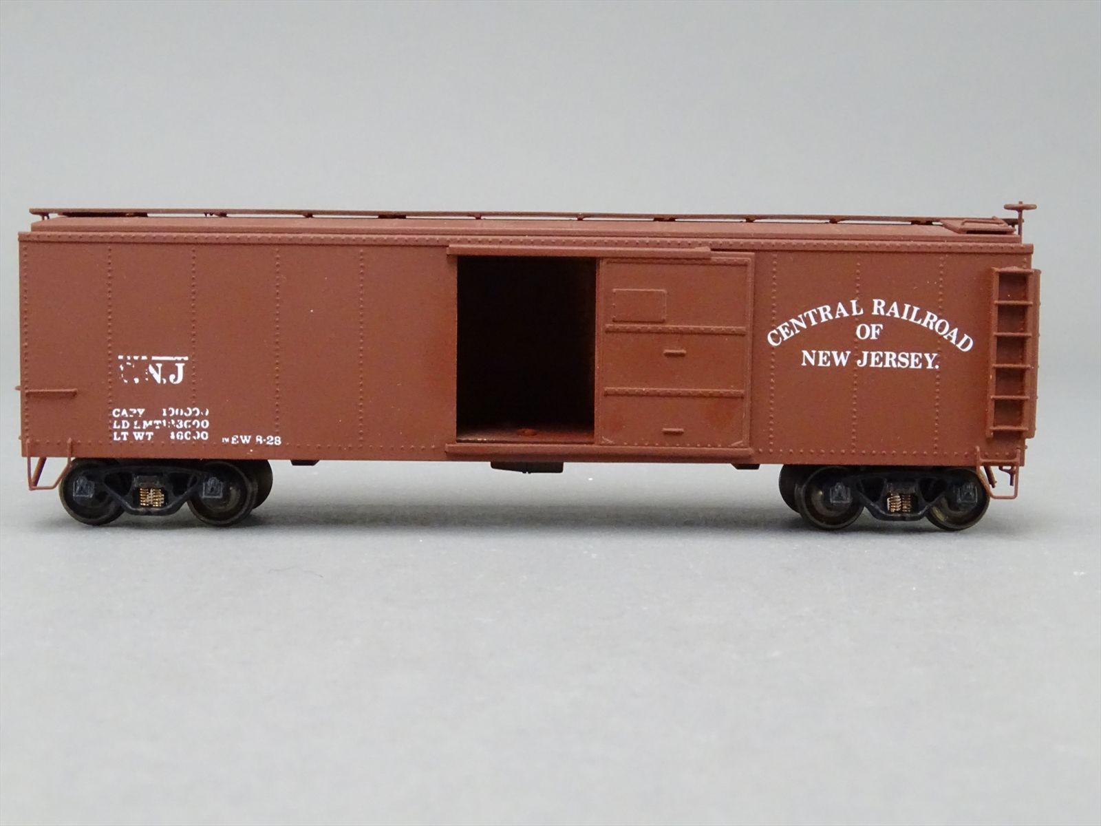 HO Brass Model - Lambert PRR as CNJ Jersey Central Boxcar - Custom ...