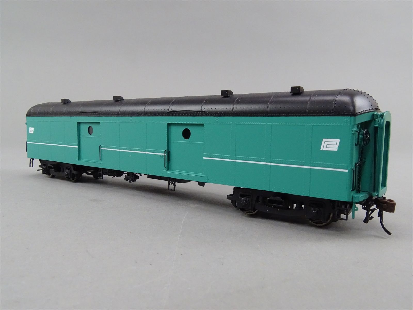 HO Brass Model - Railworks R445 PC Penn Central B-60b Baggage w/ Vents ...