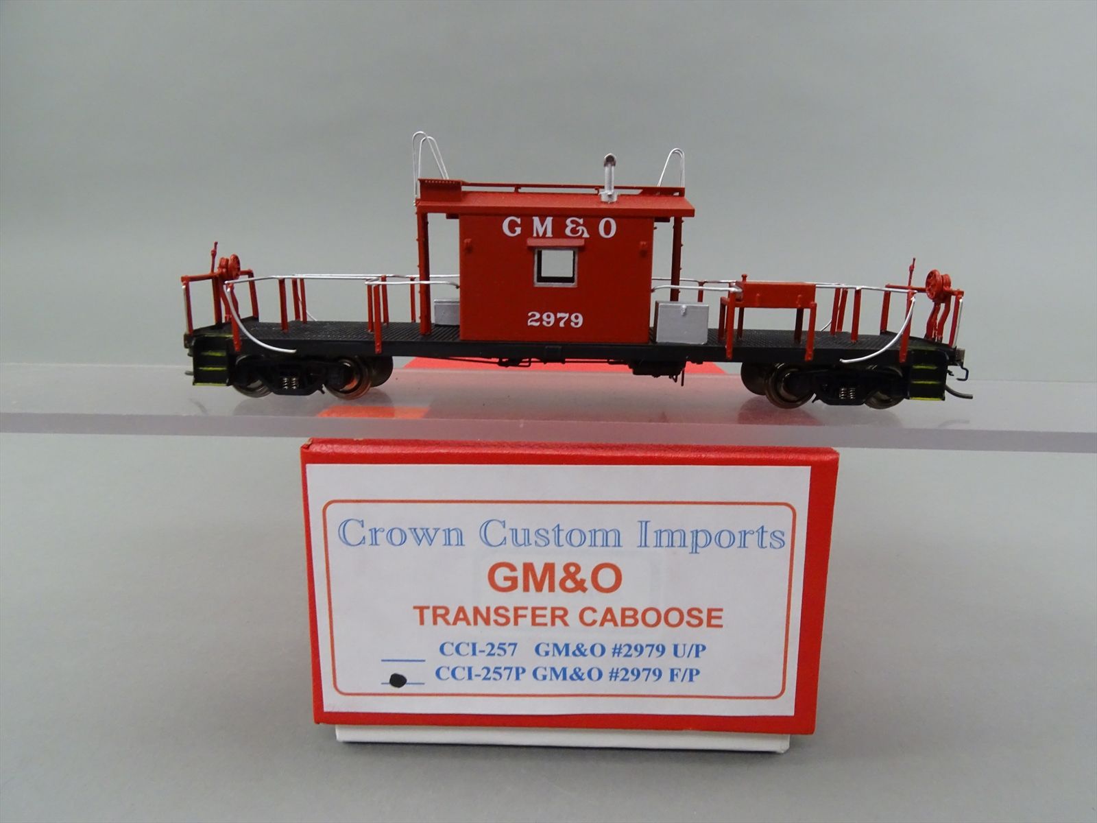 HO Brass Model - CCI / Railworks Crown Custom Imports CCI-257P GM&O ...