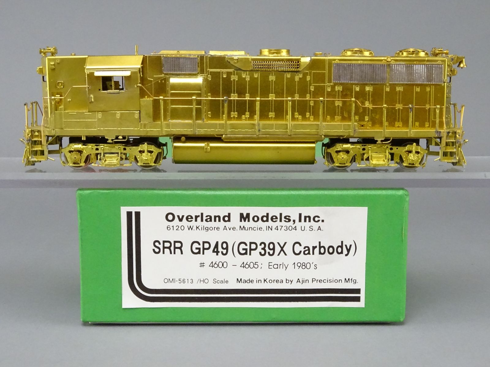 HO Brass Model - OMI 5613 SOU Southern GP49 GP39X Carbody Early 1980's ...