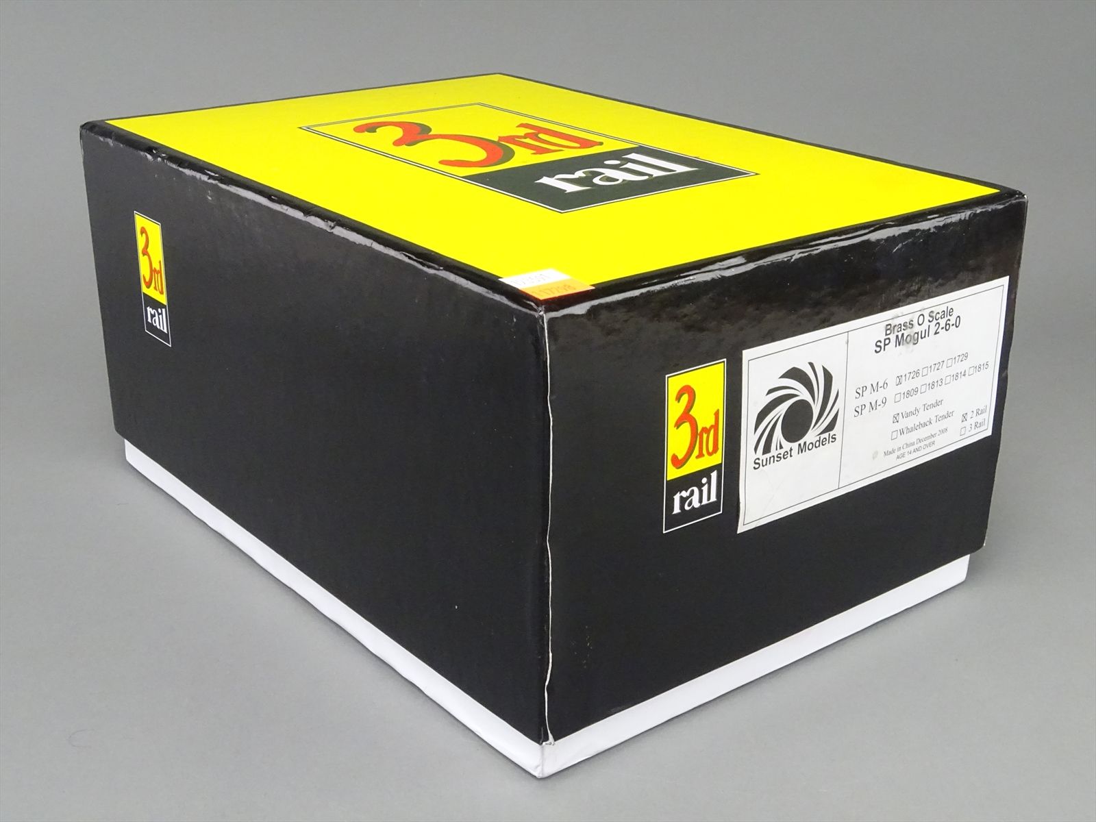 O 2-Rail Brass Model - Sunset SP Southern Pacific Mogul M-6 2-6-0 #1726 ...