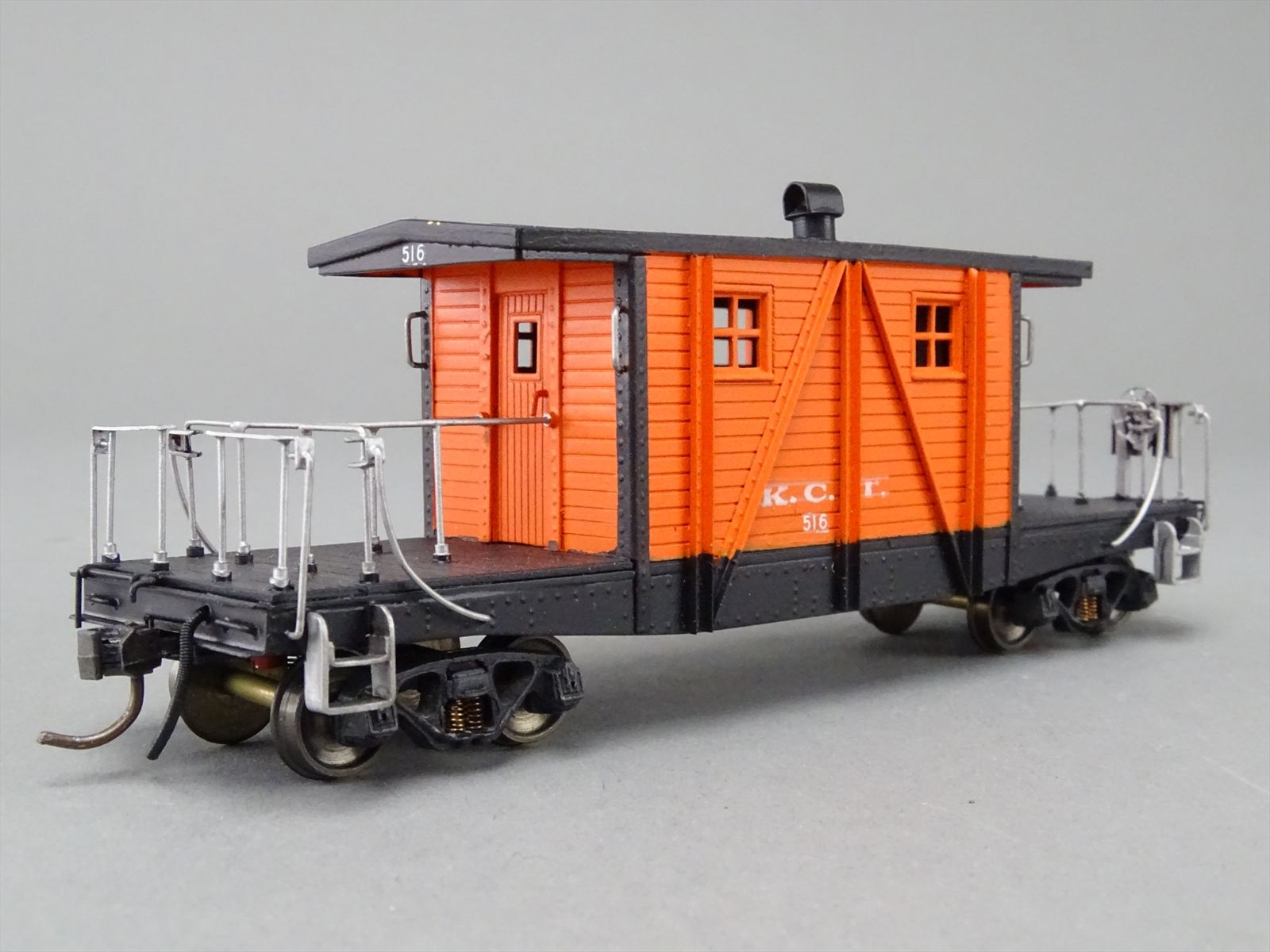 HO Brass Model - Lambert KCS KCT Kansas City Southern Transfer Caboose ...
