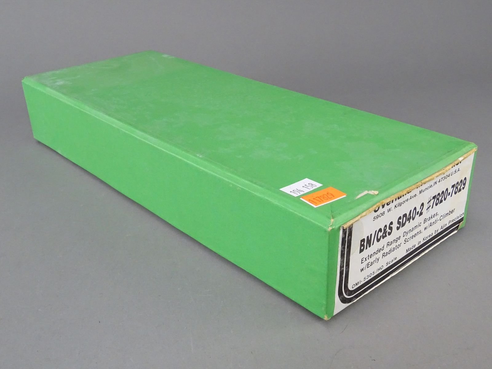 HO Brass Model - OMI 5305 BN / C&S SD40-2 #7820-7829 - Unpainted - 1988 ...