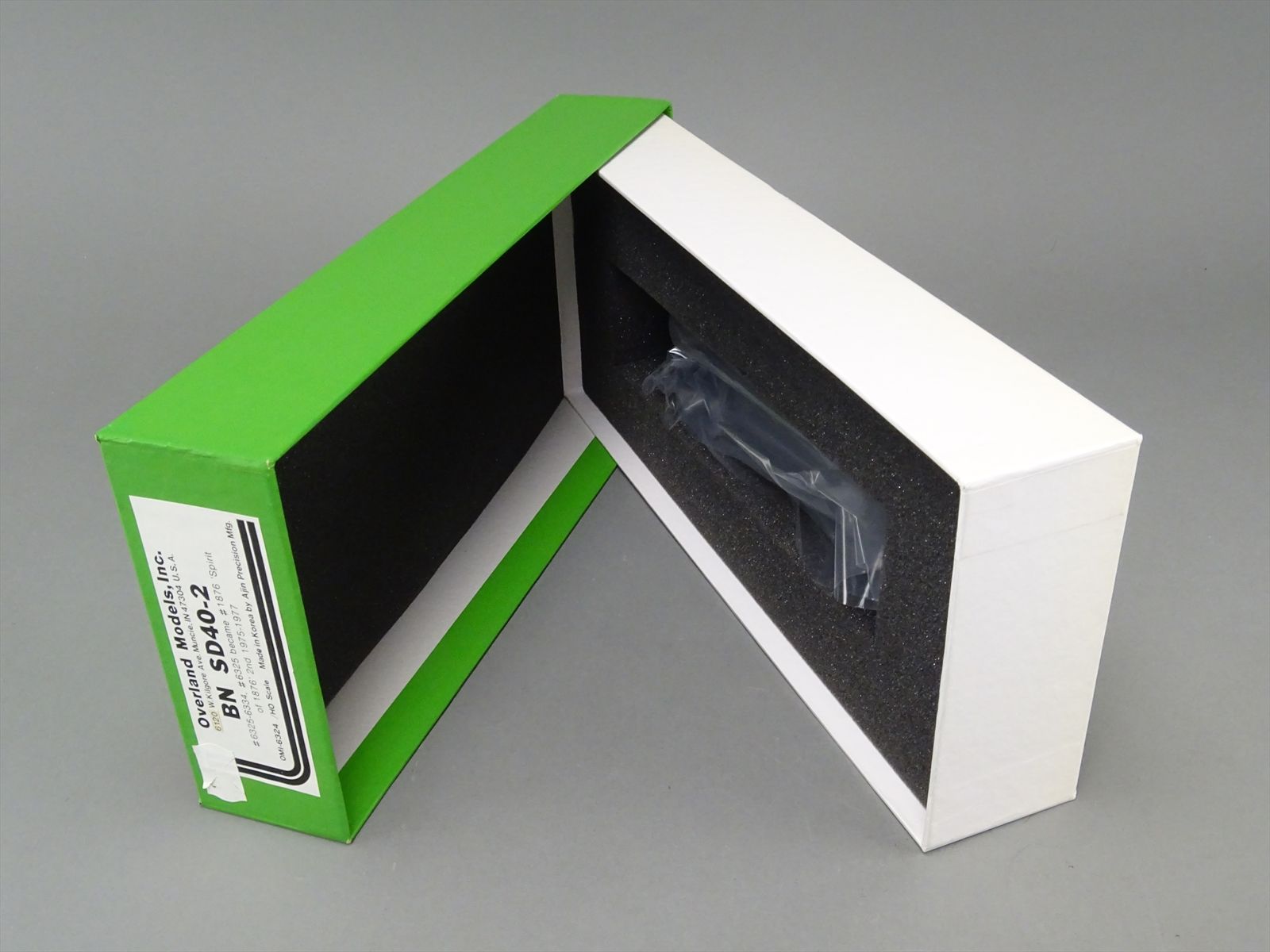 HO Brass Model - OMI 6324 BN Burlington Northern SD40-2 - #6325-6334 ...