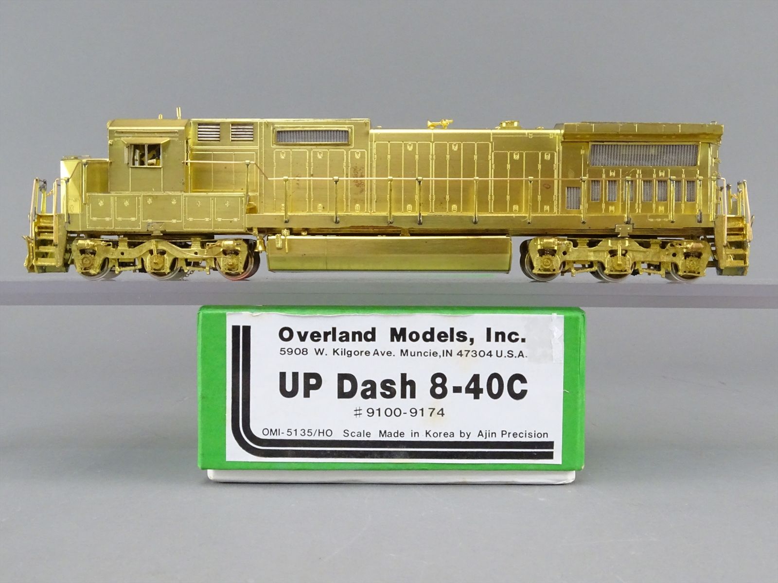 HO Brass Model - OMI 5135 Overland UP Union Pacific Dash 8-40C Diesel ...